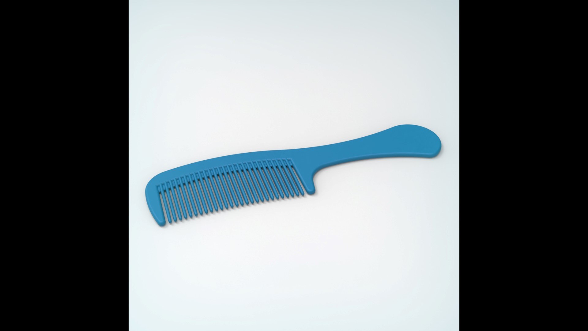 Printable Hair Comb 3D Model - TurboSquid 2288809