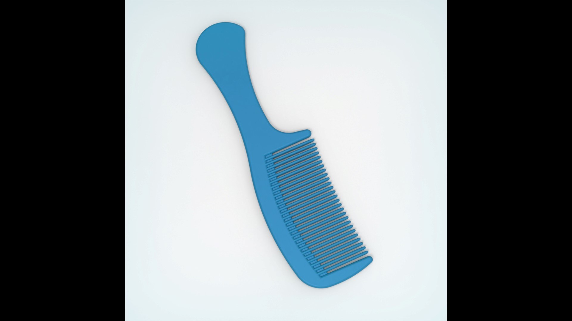 Printable Hair Comb 3D Model - TurboSquid 2288809