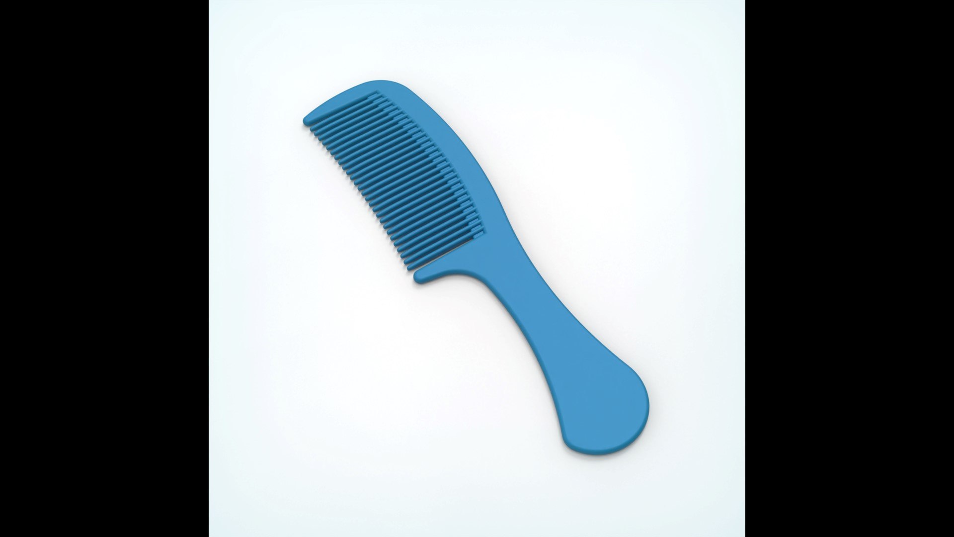 Printable Hair Comb 3D Model - TurboSquid 2288809