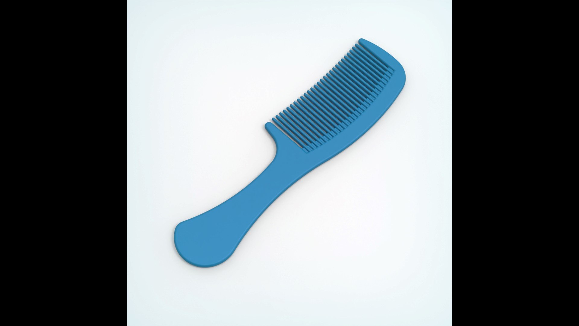 Printable Hair Comb 3D Model - TurboSquid 2288809