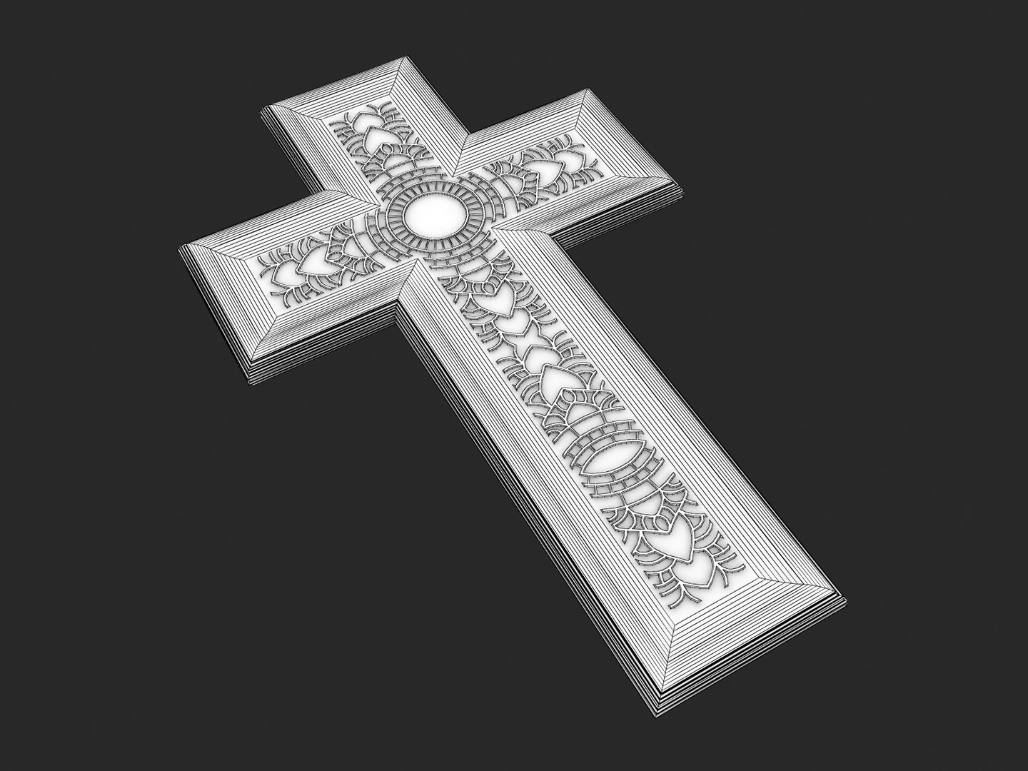 Cross 3D model - TurboSquid 1455887