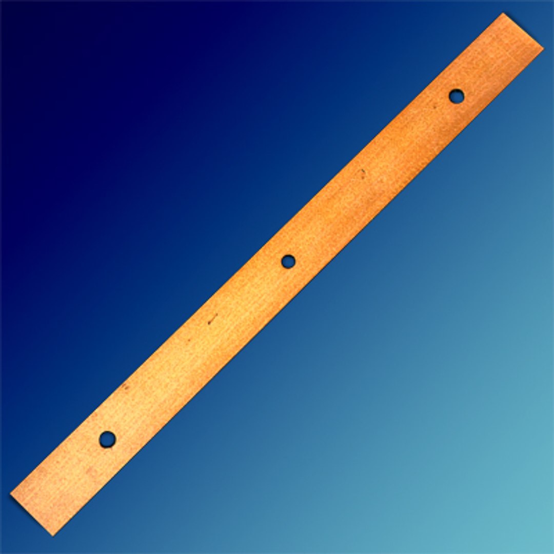 Wooden Ruler Obj