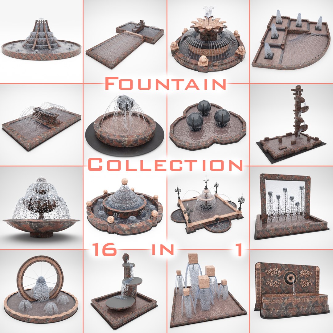 3d Large Collections 9 1 Model