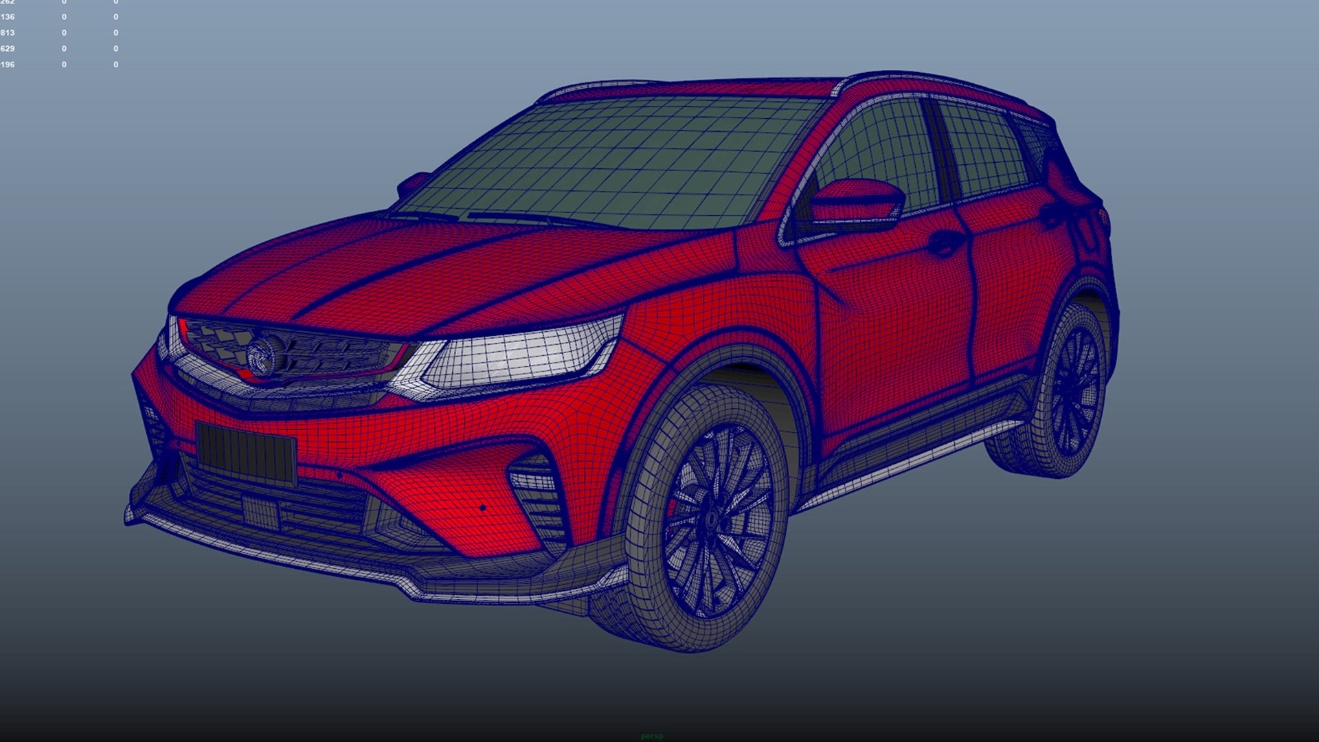 Proton X50 2022 3D Model - TurboSquid 2068040