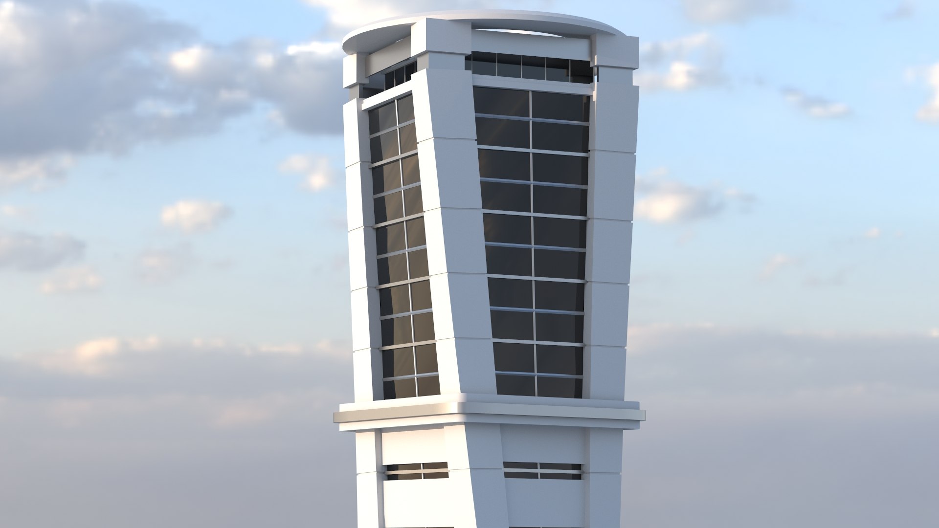 Sci-Fi Futuristic Building Concept 7 3D - TurboSquid 2299497