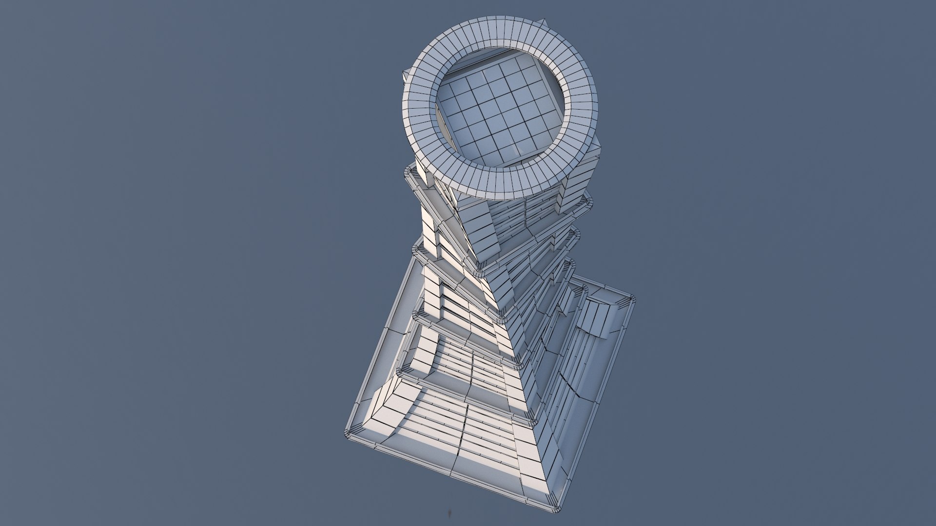 Sci-Fi Futuristic Building Concept 7 3D - TurboSquid 2299497