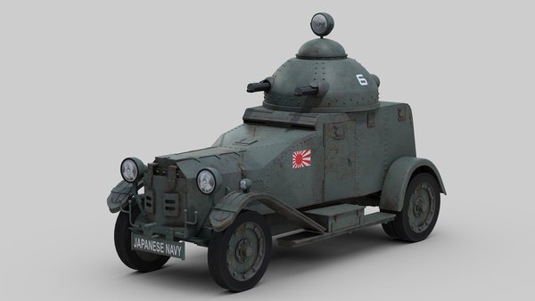 3d ww2 vickers crossley 25