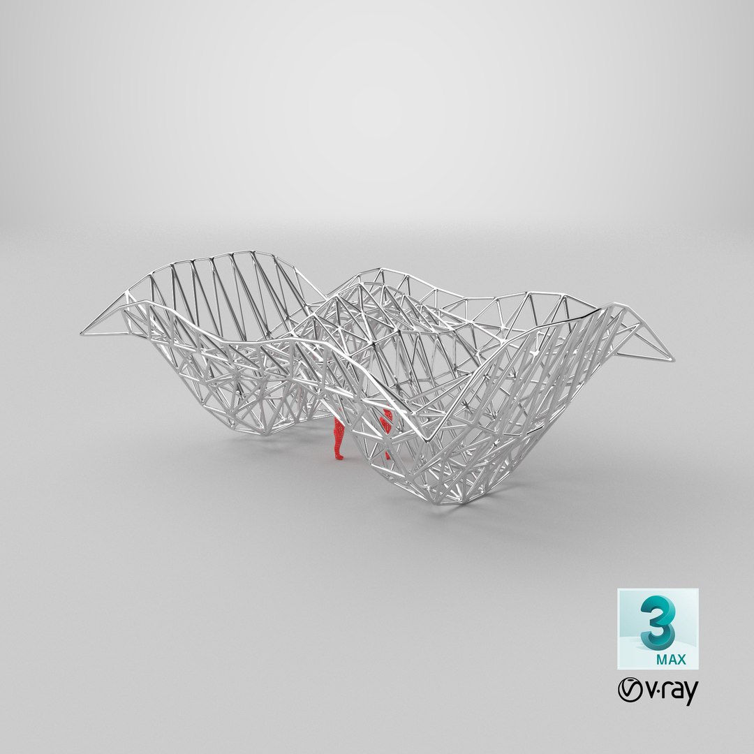Parametric Steel Frame Canopy 01 3D Model - TurboSquid 2412423