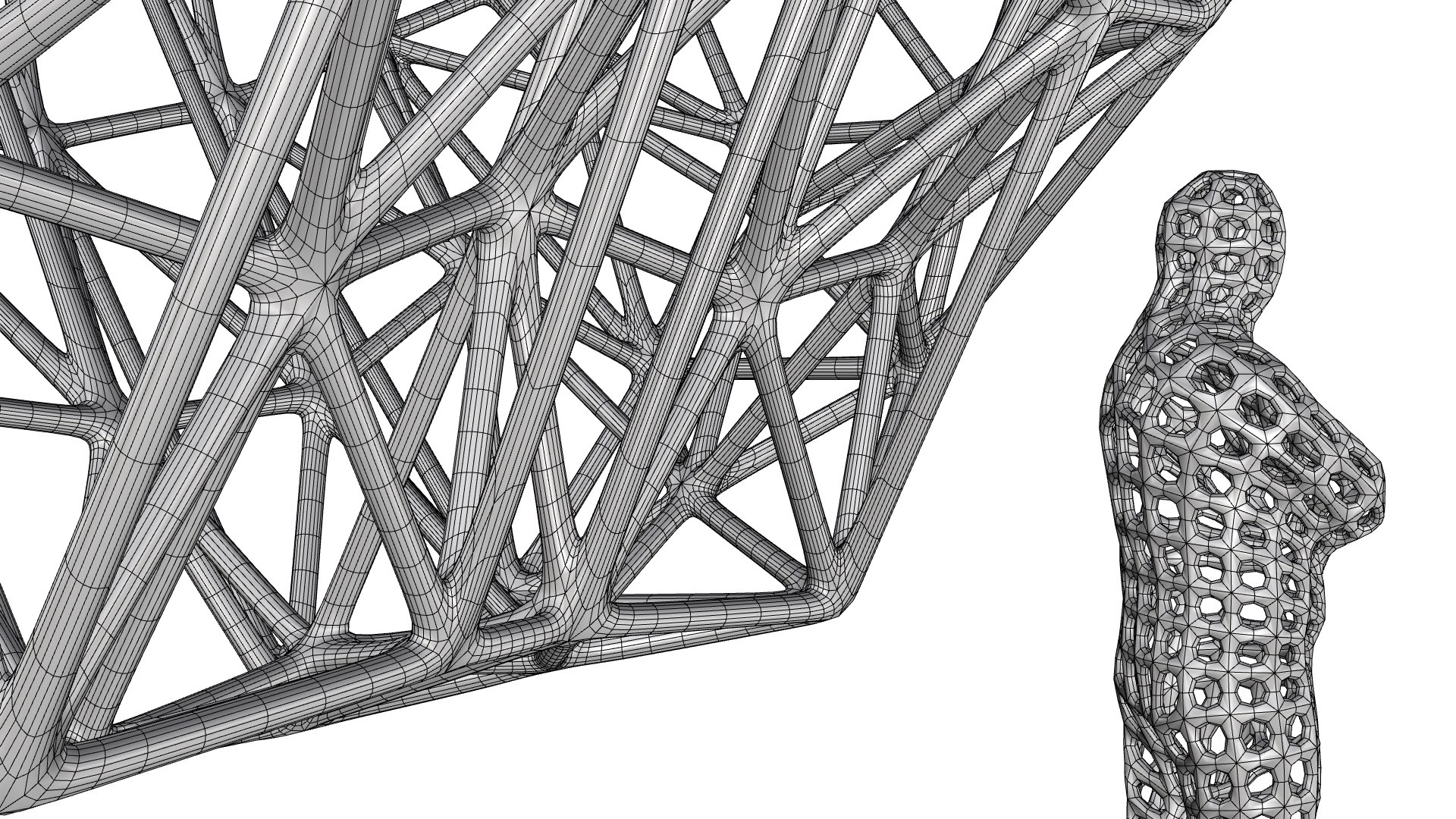 Parametric Steel Frame Canopy 01 3D Model - TurboSquid 2412423