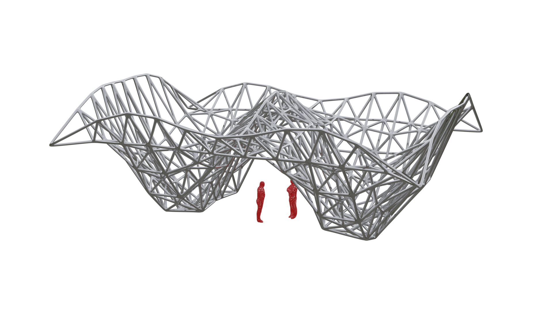 Parametric Steel Frame Canopy 01 3D Model - TurboSquid 2412423