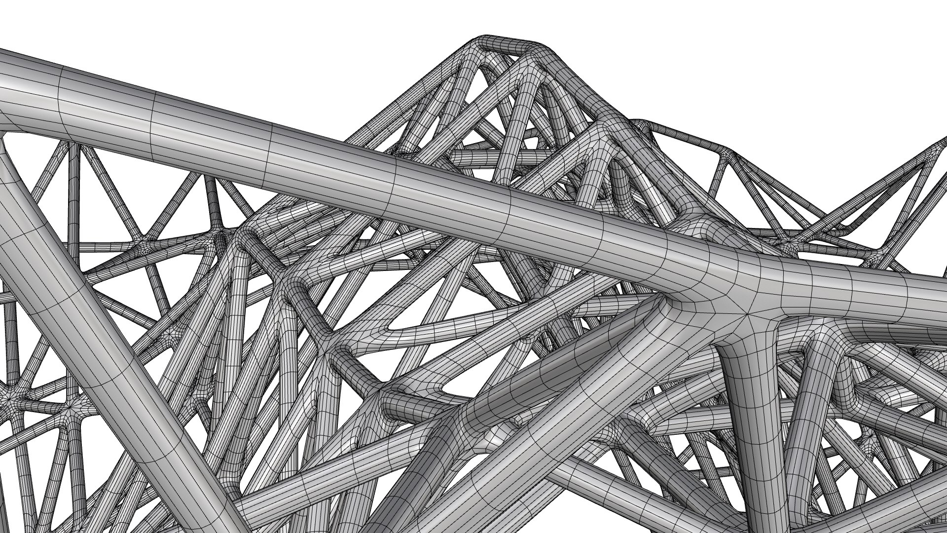 Parametric Steel Frame Canopy 01 3D Model - TurboSquid 2412423