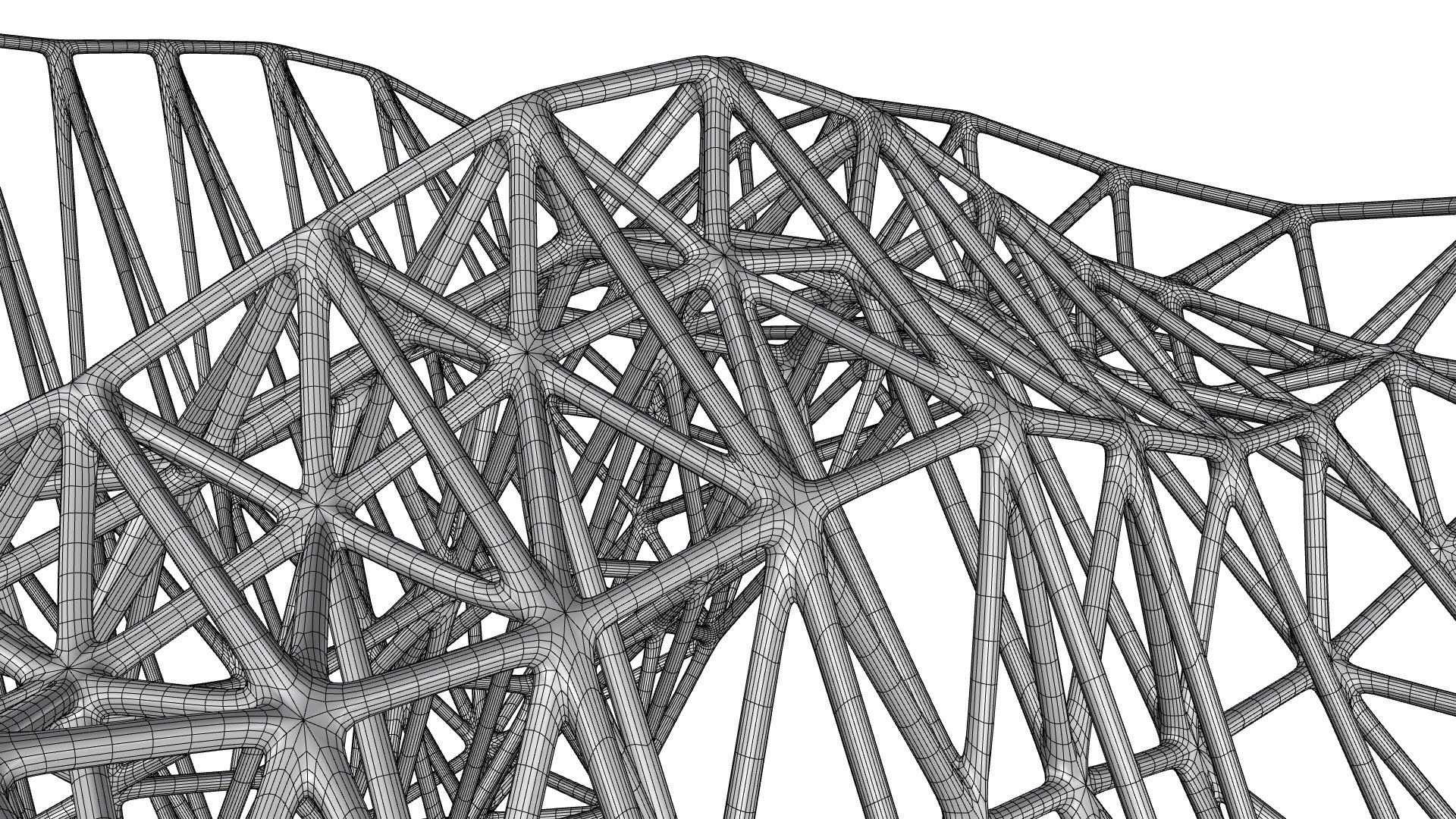 Parametric Steel Frame Canopy 01 3D Model - TurboSquid 2412423