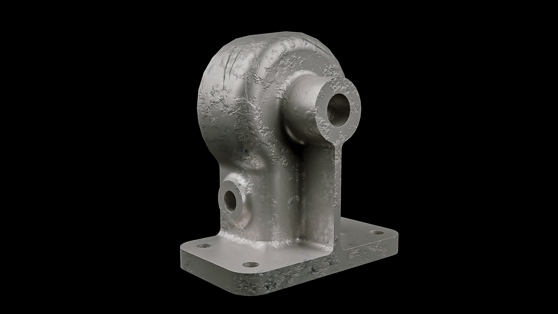 Building Blocks Kit Casted Parts Hard Surface ALUMINUM V7 3D model ...