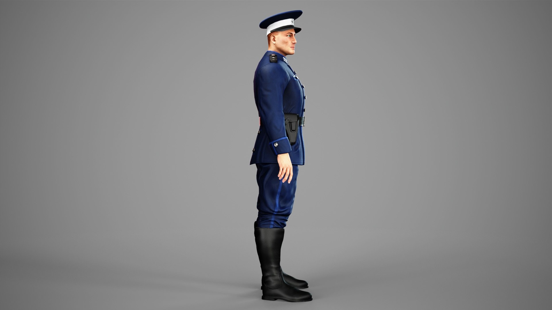 Policeman 3D Model - TurboSquid 2263391