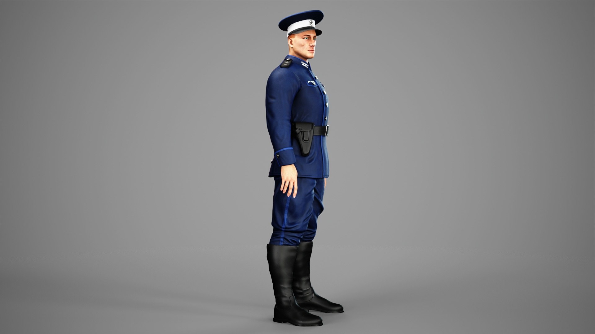 Policeman 3D Model - TurboSquid 2263391