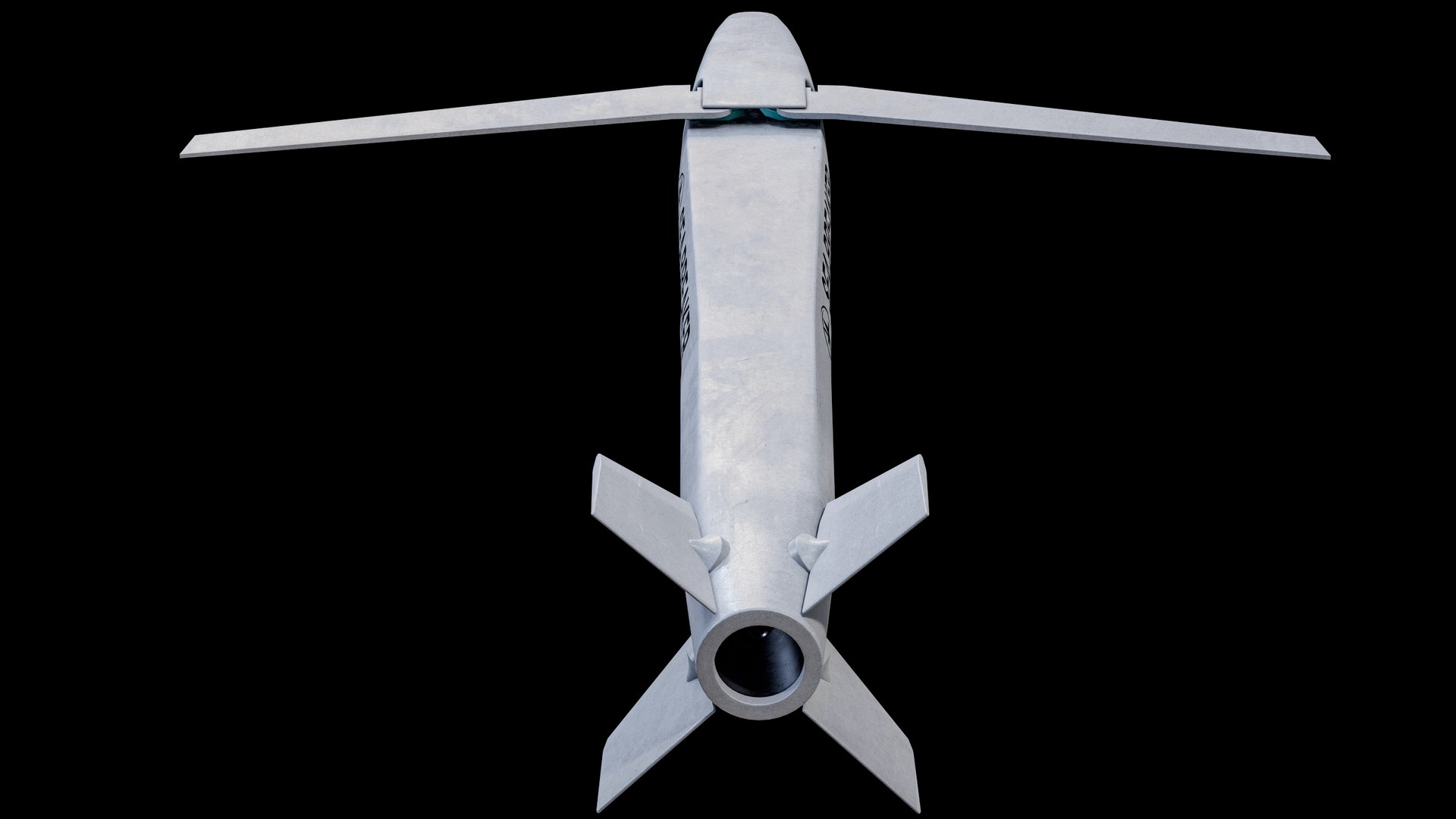 3D Rigged Sea Breaker Missile PBR Model - TurboSquid 2307686