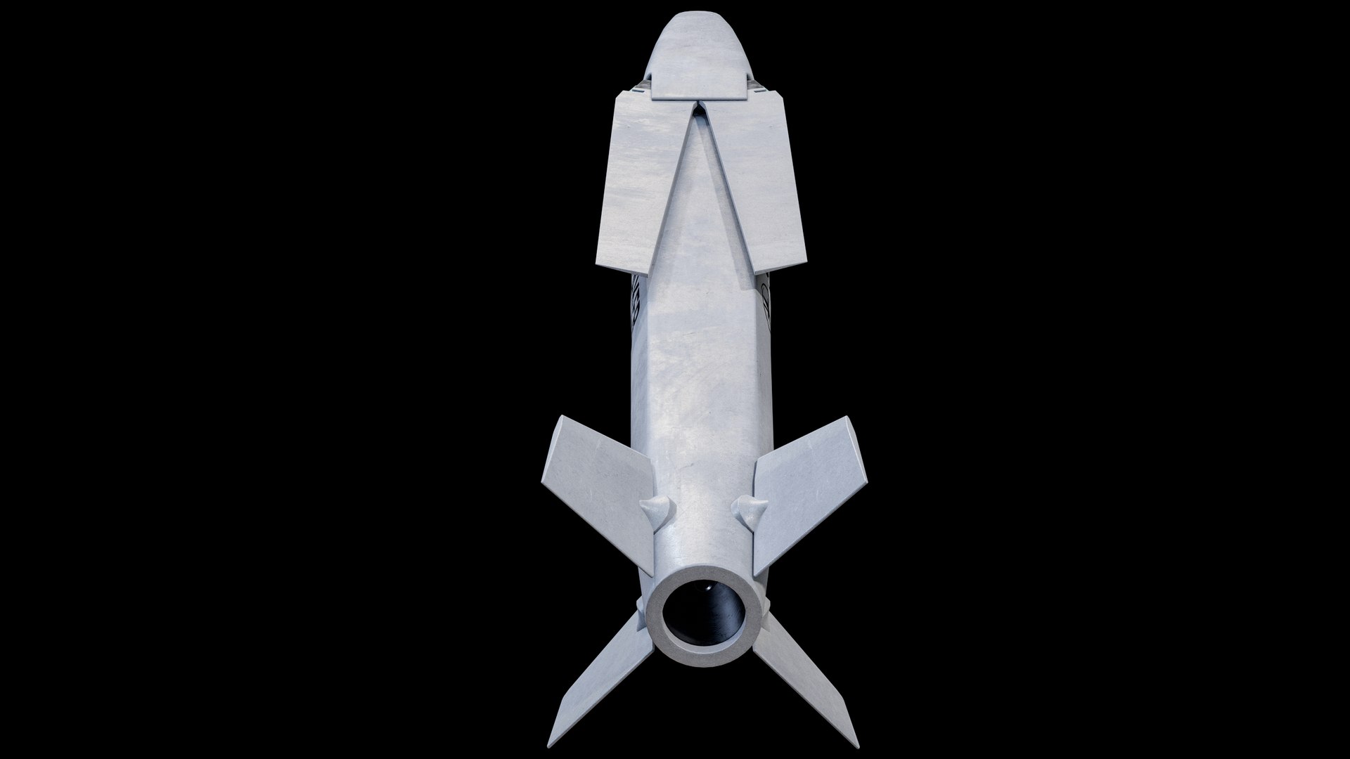 3D Rigged Sea Breaker Missile PBR Model - TurboSquid 2307686