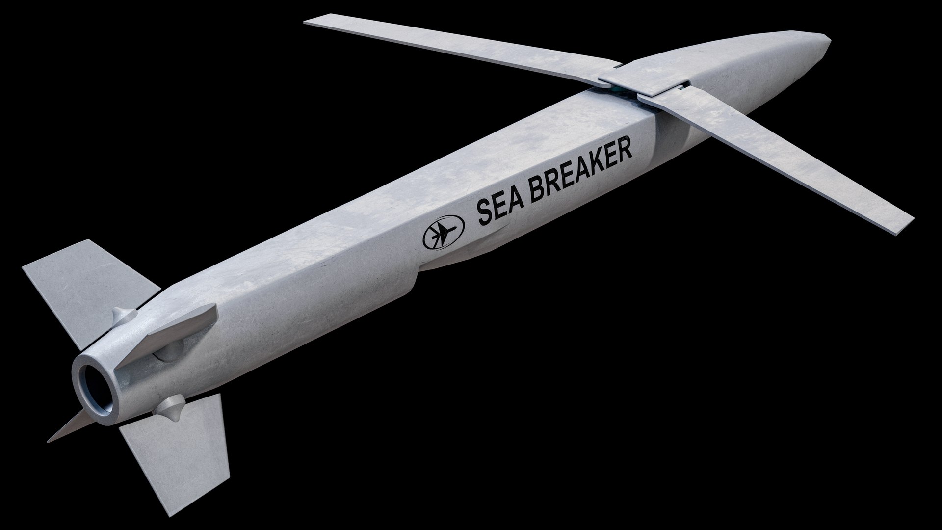 3D Rigged Sea Breaker Missile PBR Model - TurboSquid 2307686
