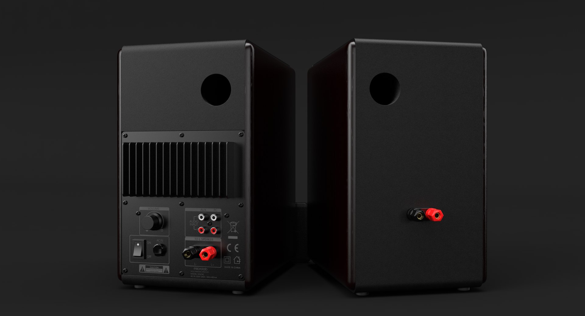 3D Model Realistic Microlab Solo-4c Speaker - TurboSquid 1299325