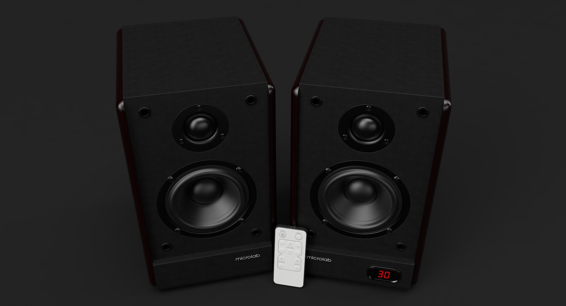 3D Model Realistic Microlab Solo-4c Speaker - TurboSquid 1299325