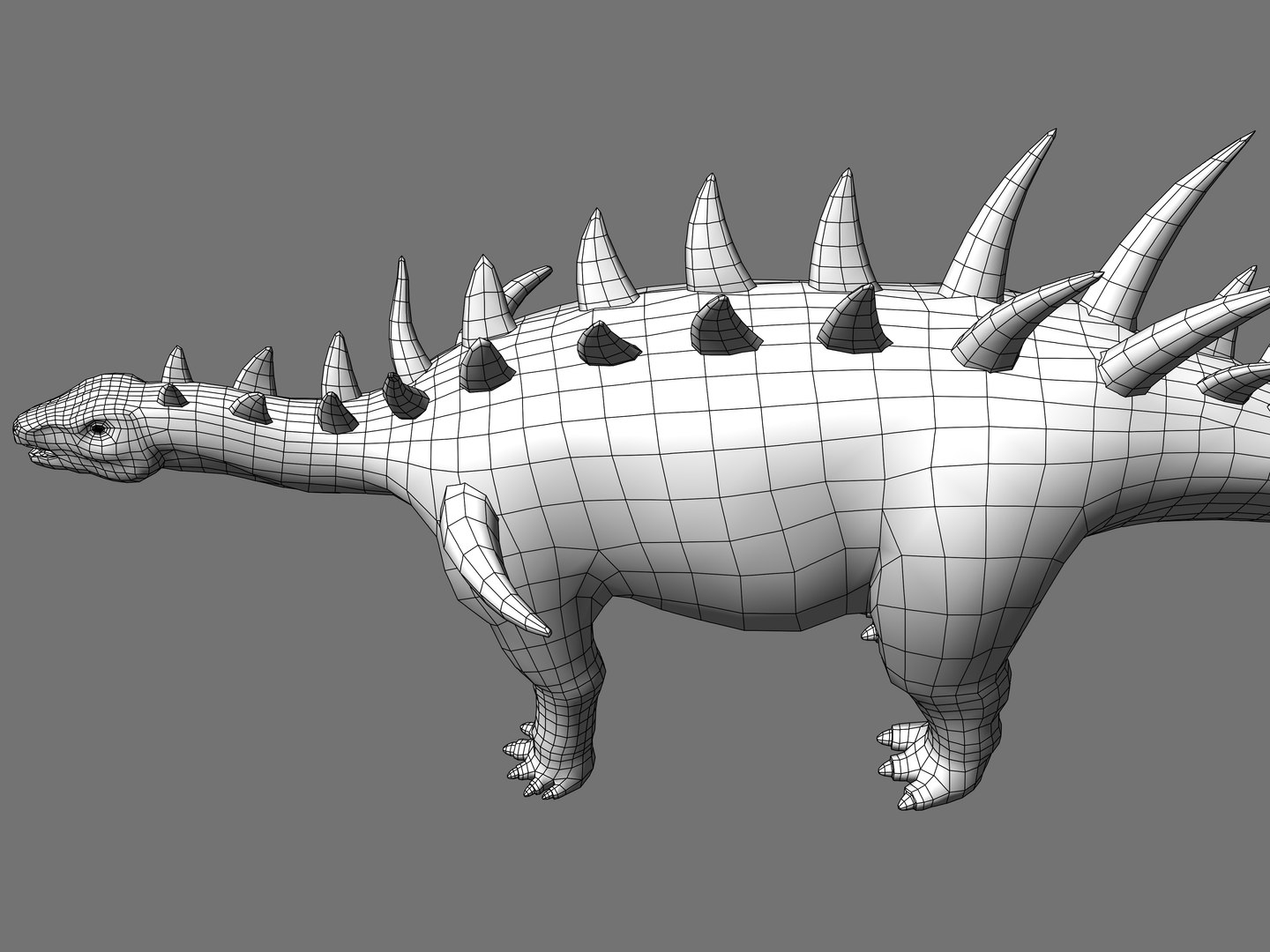 Huayangosaurus Dinosaur Jurassic Animal 3D Model - TurboSquid 2351111