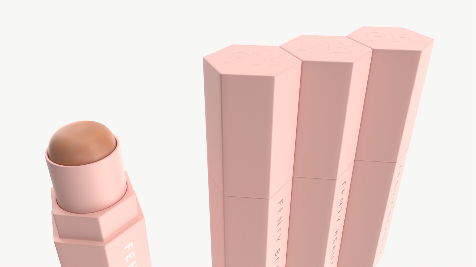 3D Fenty Beauty Match Stix Trio Makeup Sticks - TurboSquid 1920766