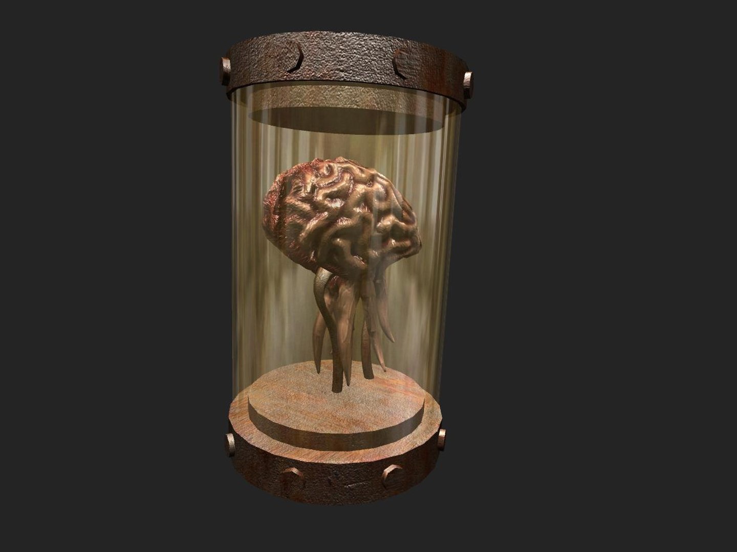 horror alien brain 3d 3ds