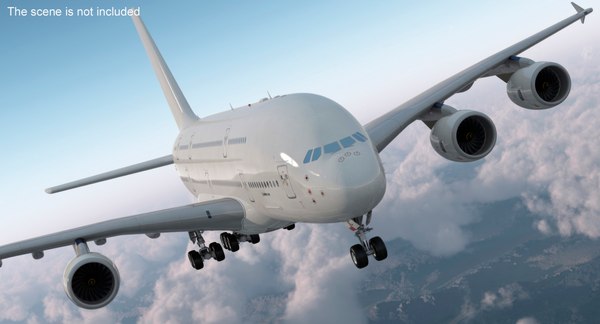 modelo 3d Interior del Airbus A380 - TurboSquid 2366180