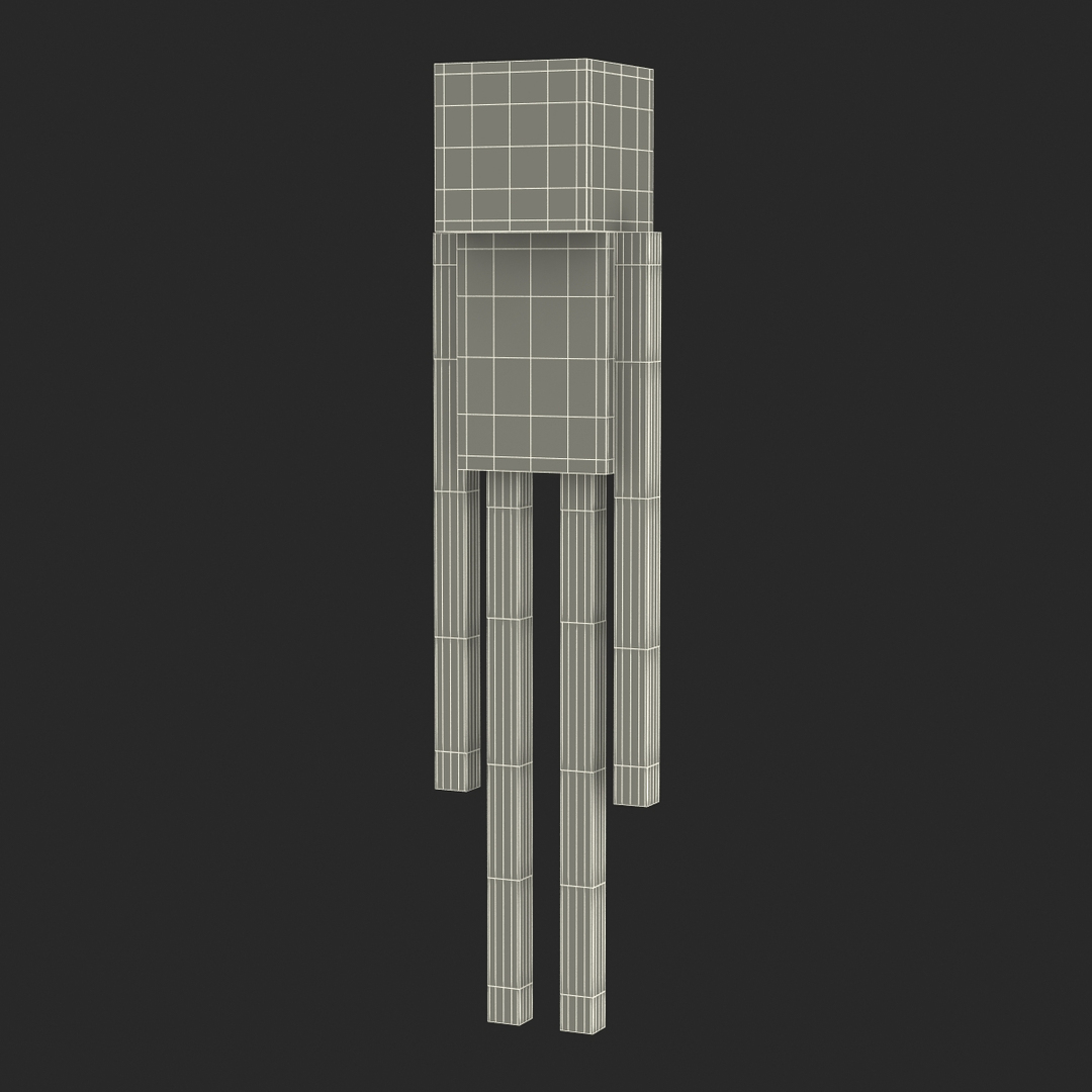 3D Minecraft Enderman Rigged Modo Model - TurboSquid 1538830