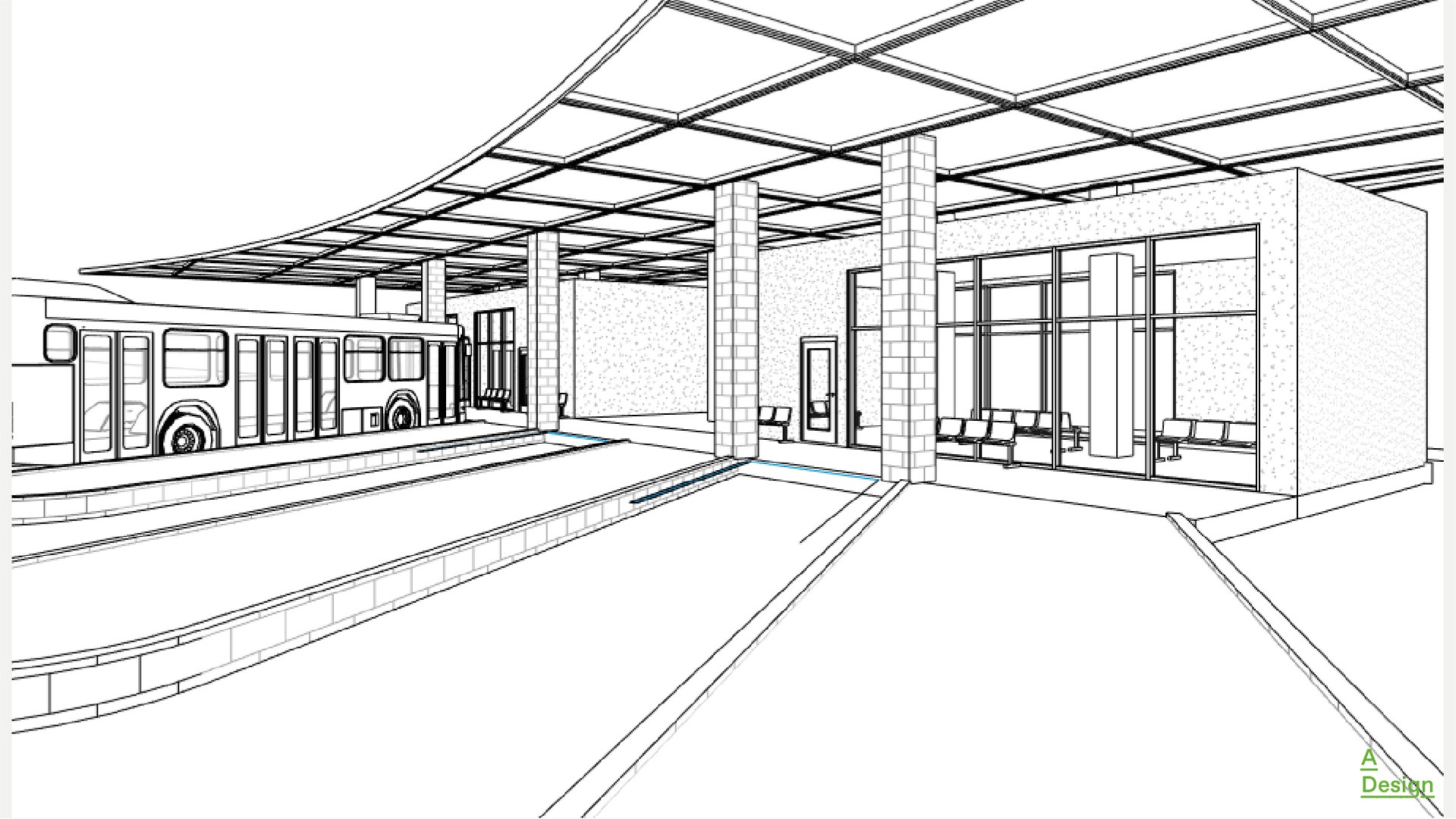 3D Transport Hub - Revit Model Model - TurboSquid 2018309