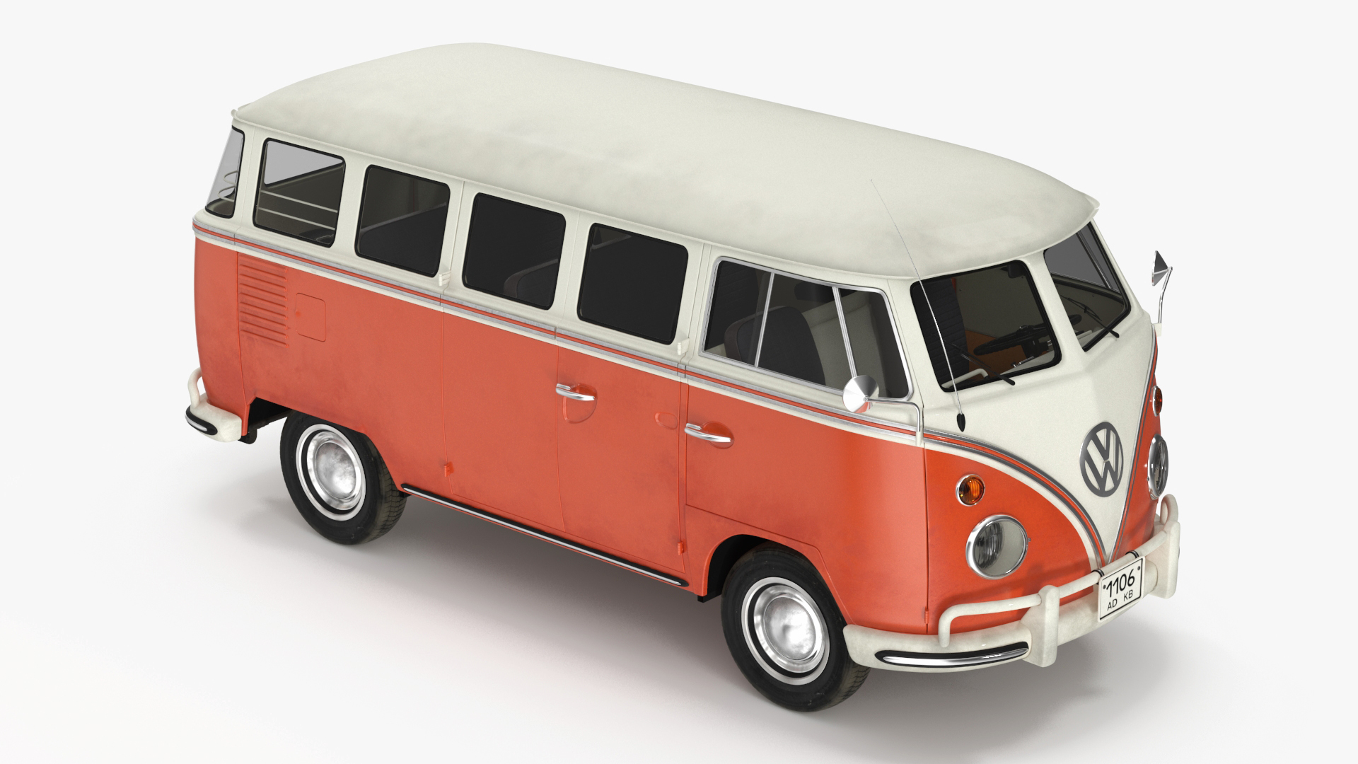 Volkswagen Type 2 T1 Bus 3D Model - TurboSquid 2261372