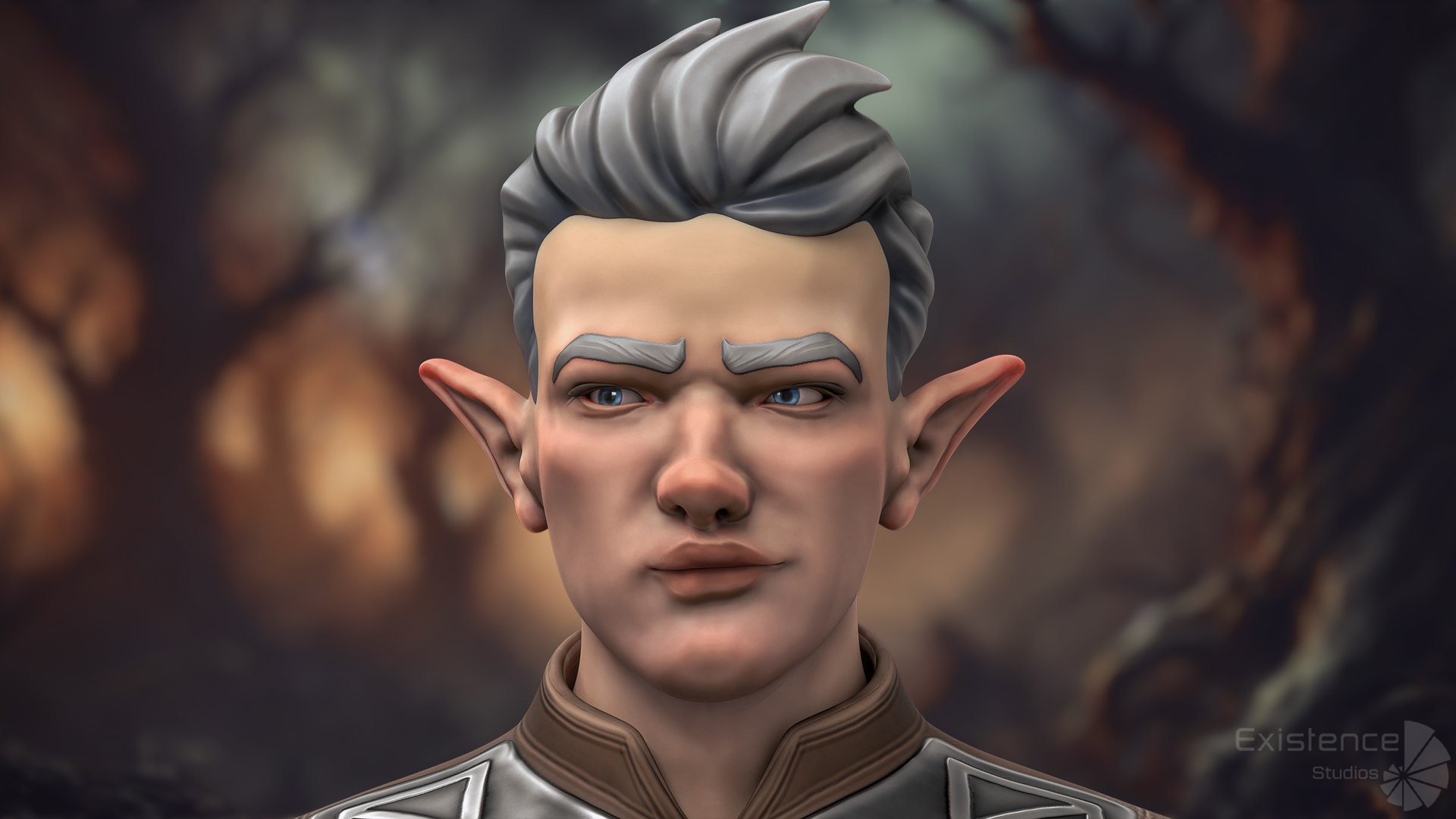 3D Elf Arden - Stylized Medieval Elven Warrior - 56 Model - TurboSquid ...