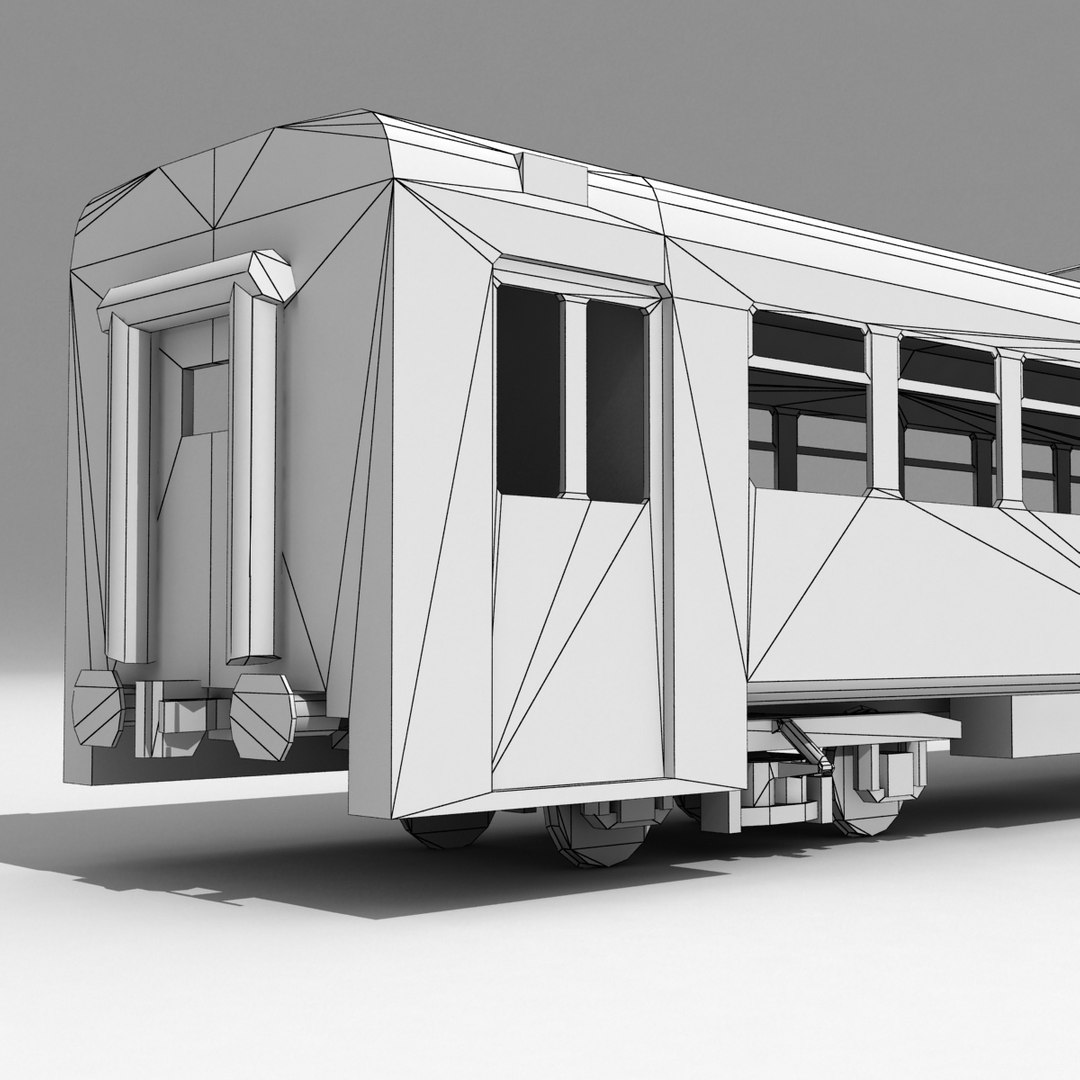 car rail 3d model