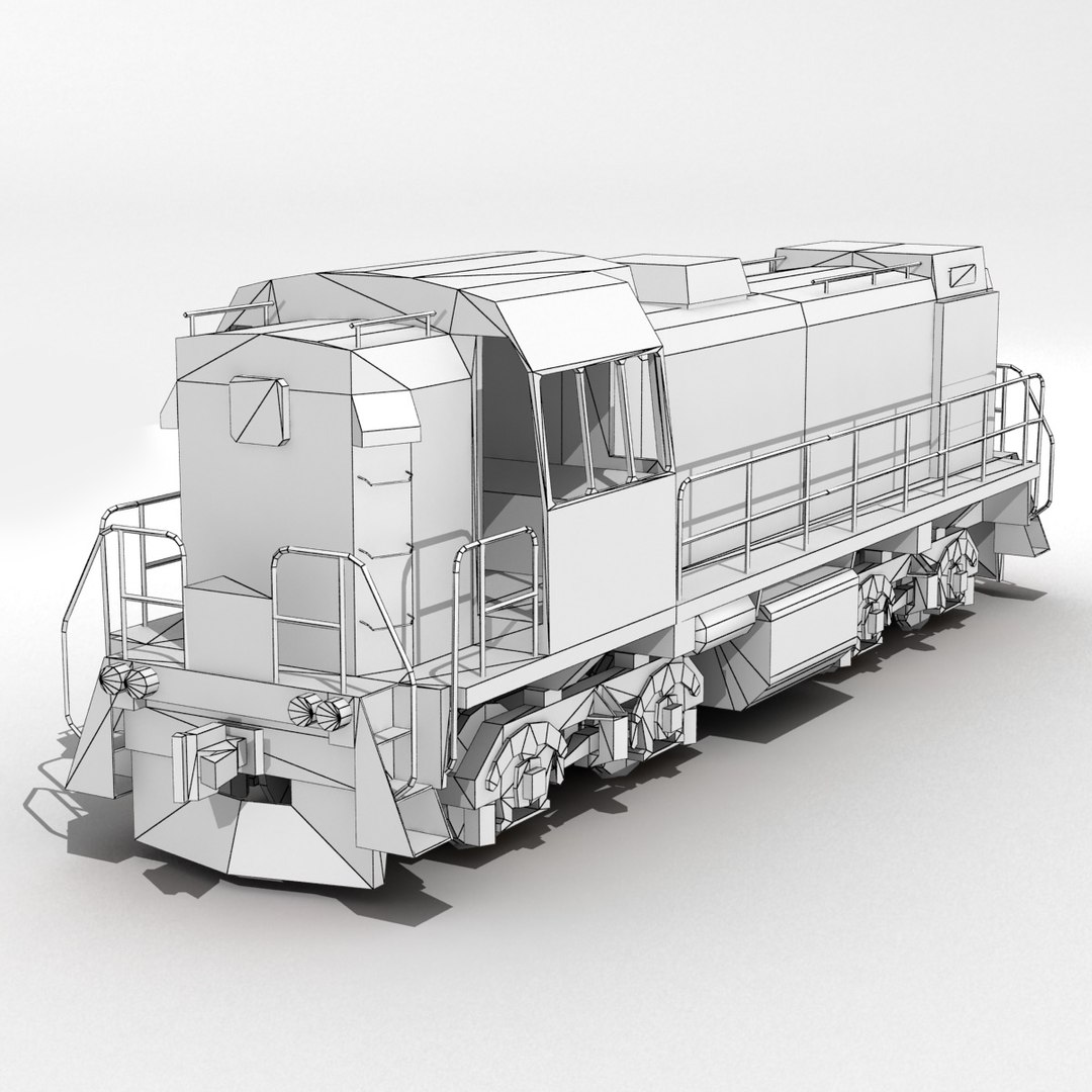 car rail 3d model