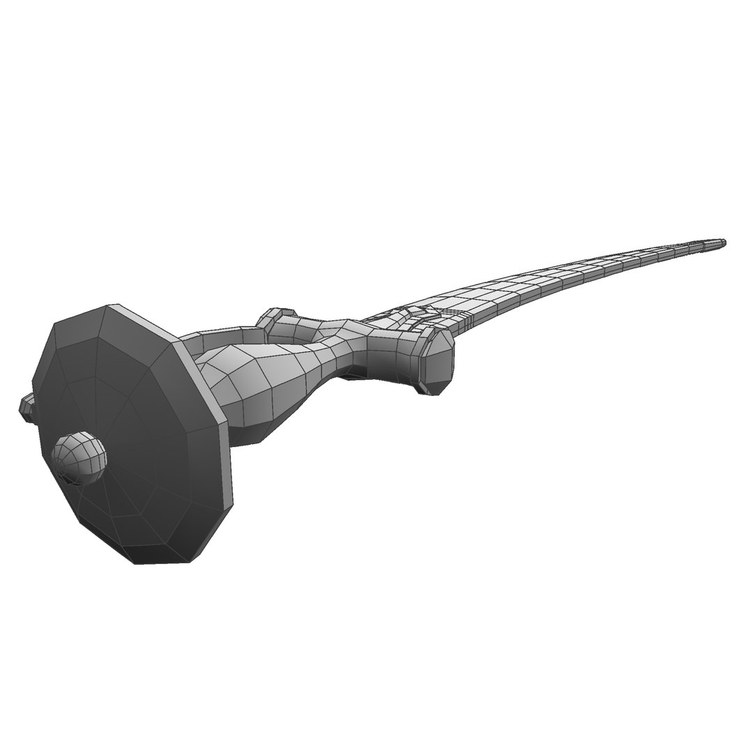 3d Ma Sword Polygons