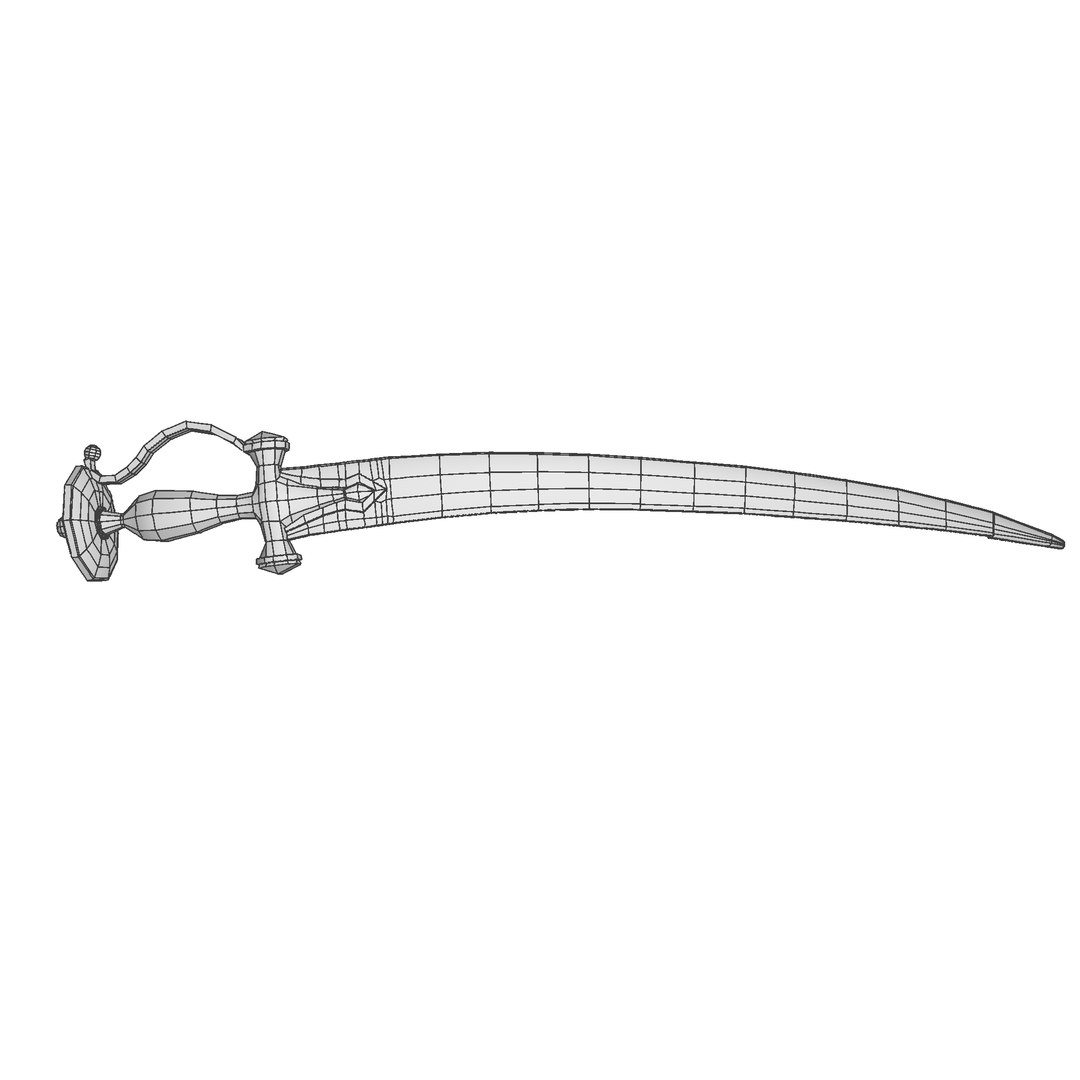 3d Ma Sword Polygons
