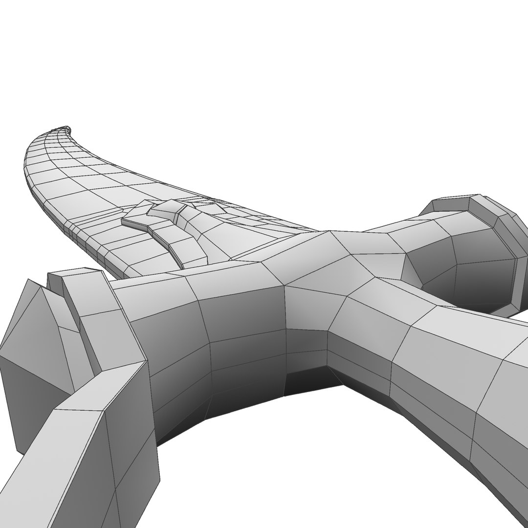 3d Ma Sword Polygons