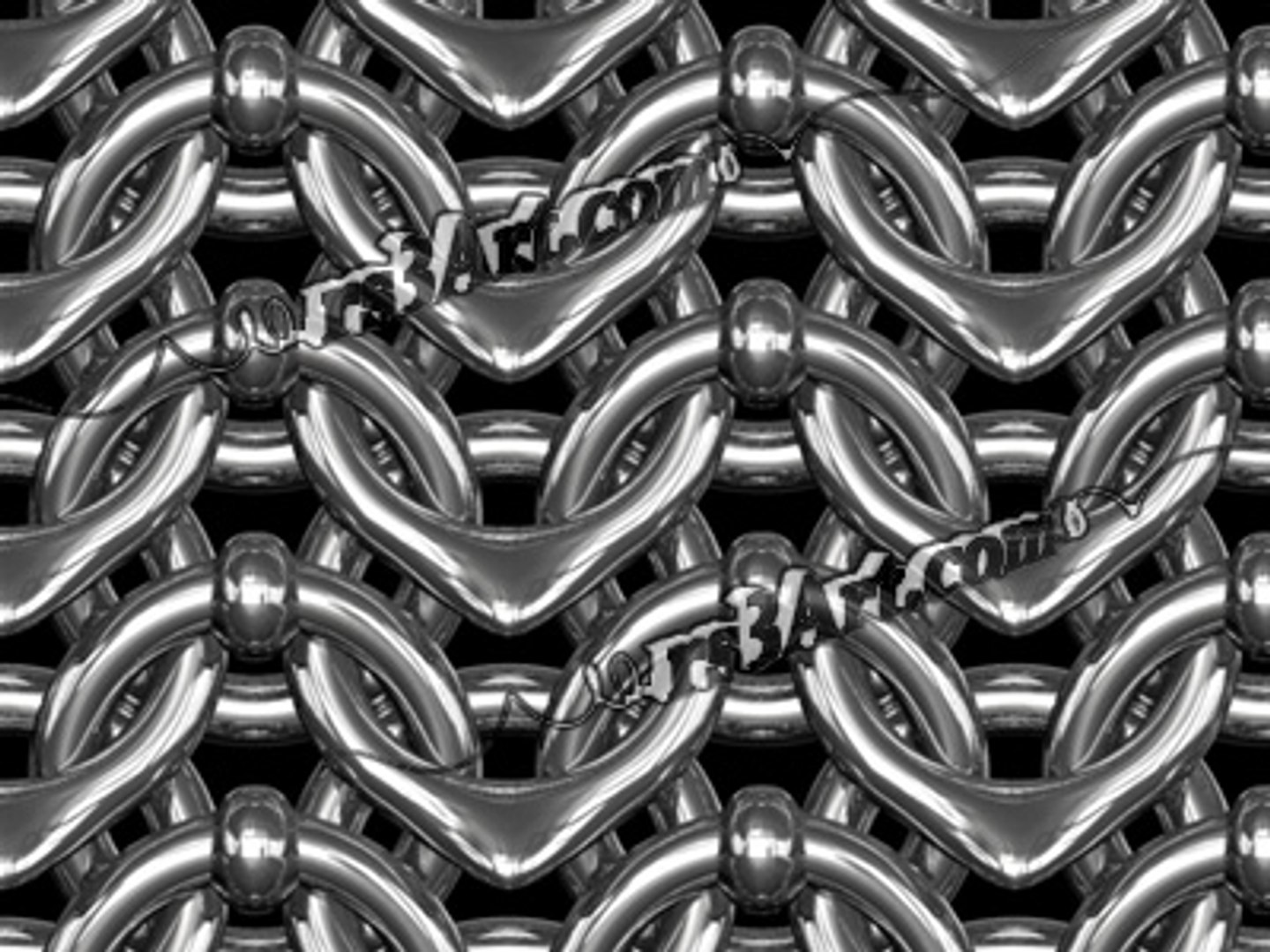 3d Model Decorative Chain Mail