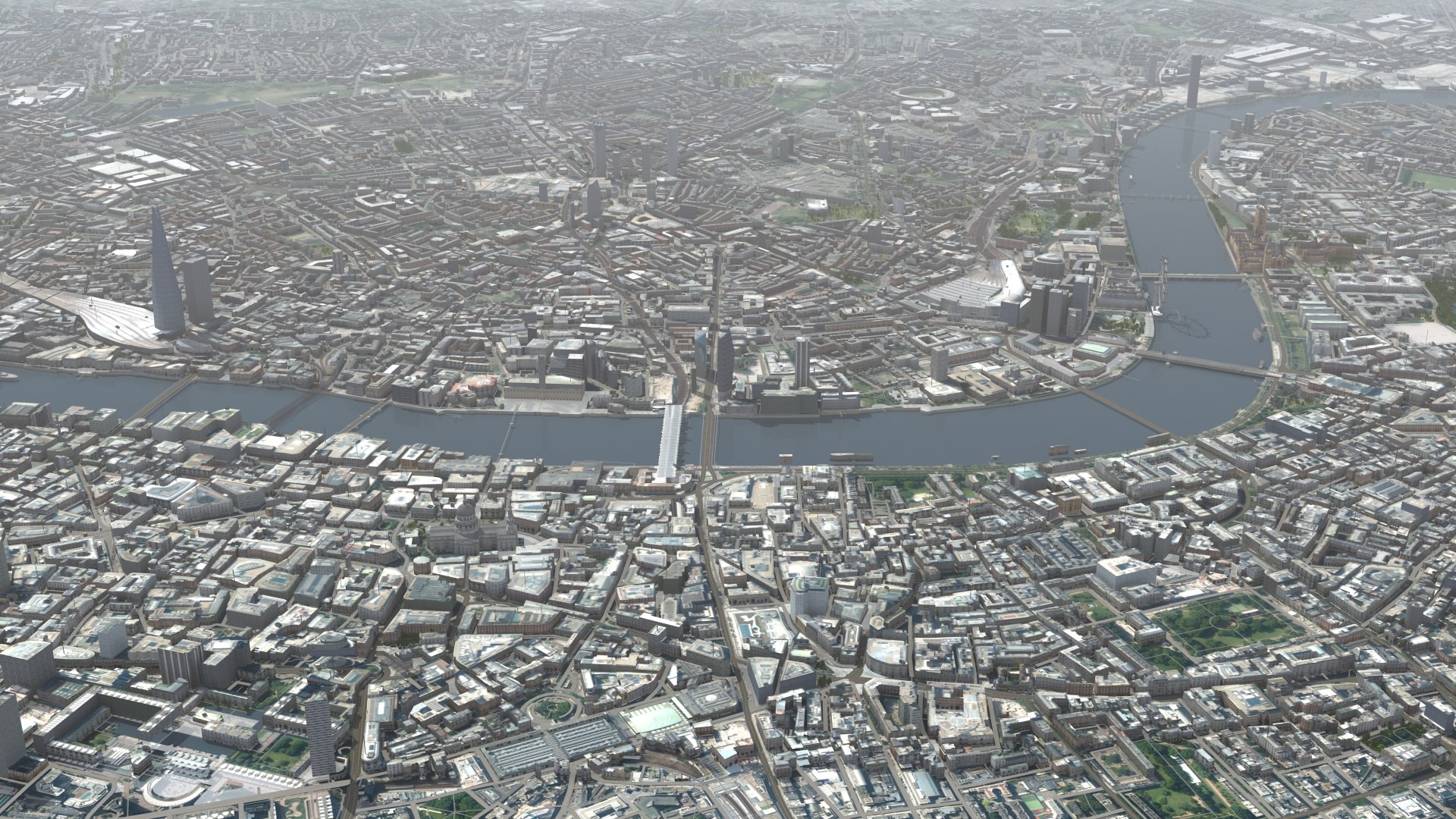 London City 3D Model - TurboSquid 1924144