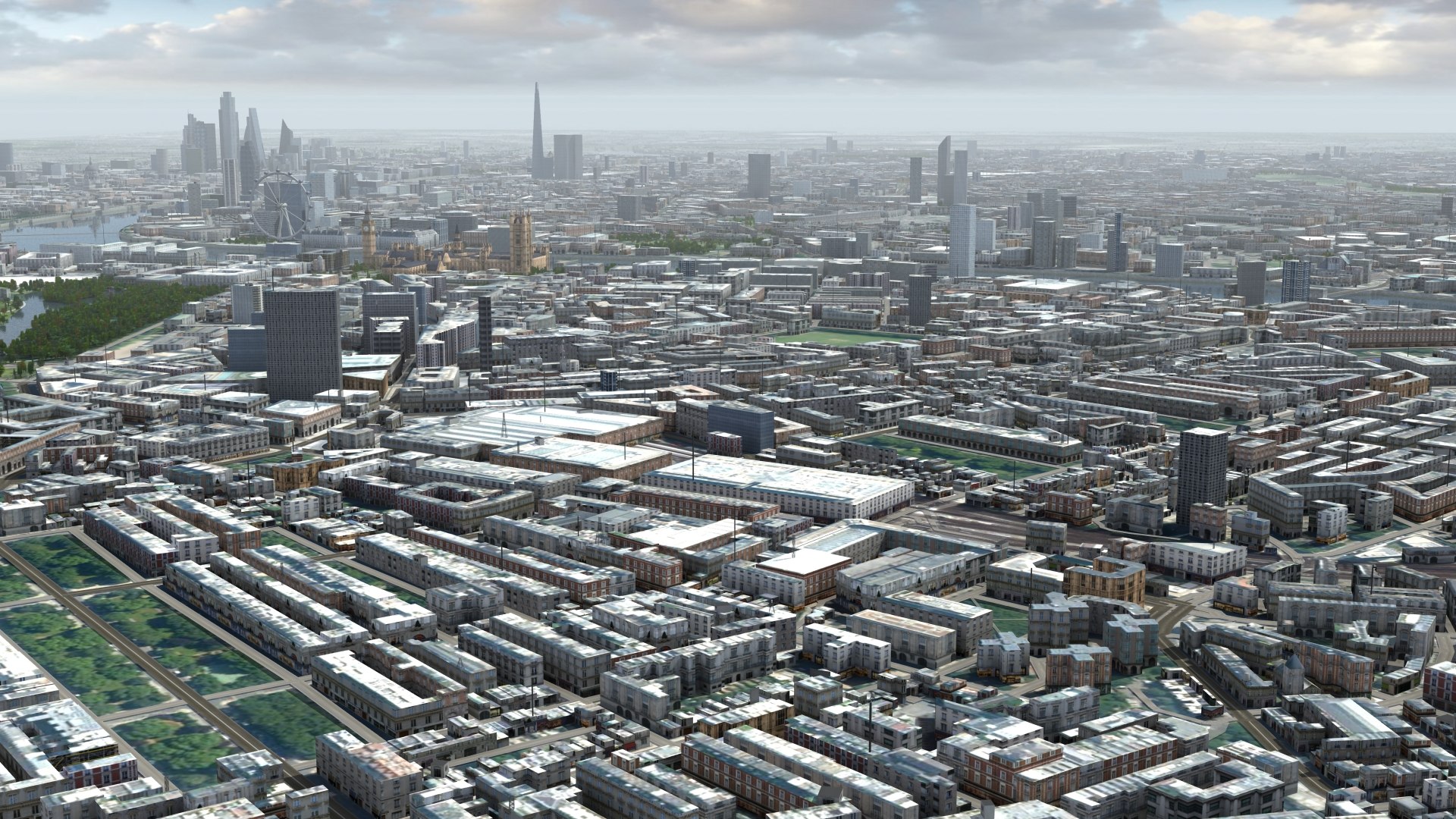 London City 3D Model - TurboSquid 1924144