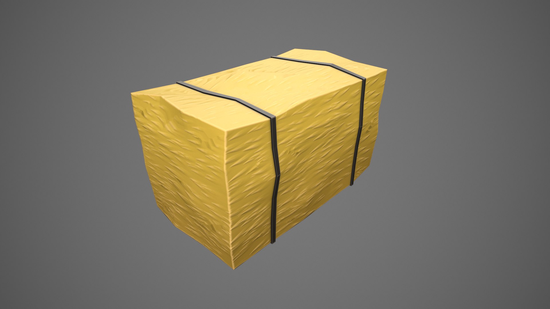 Stylized Hay Bale 3D Model - TurboSquid 1767355