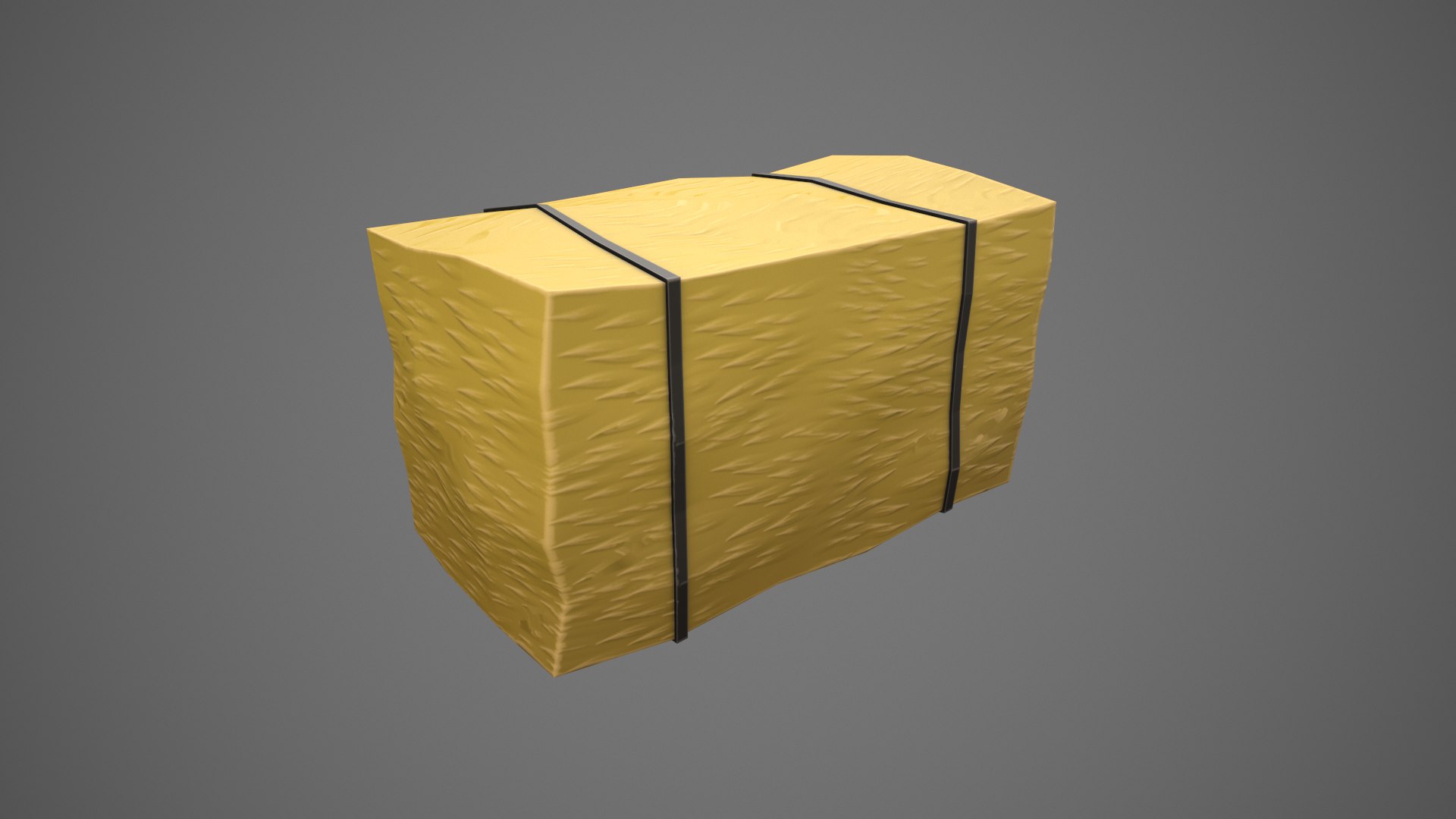 Stylized Hay Bale 3D Model - TurboSquid 1767355
