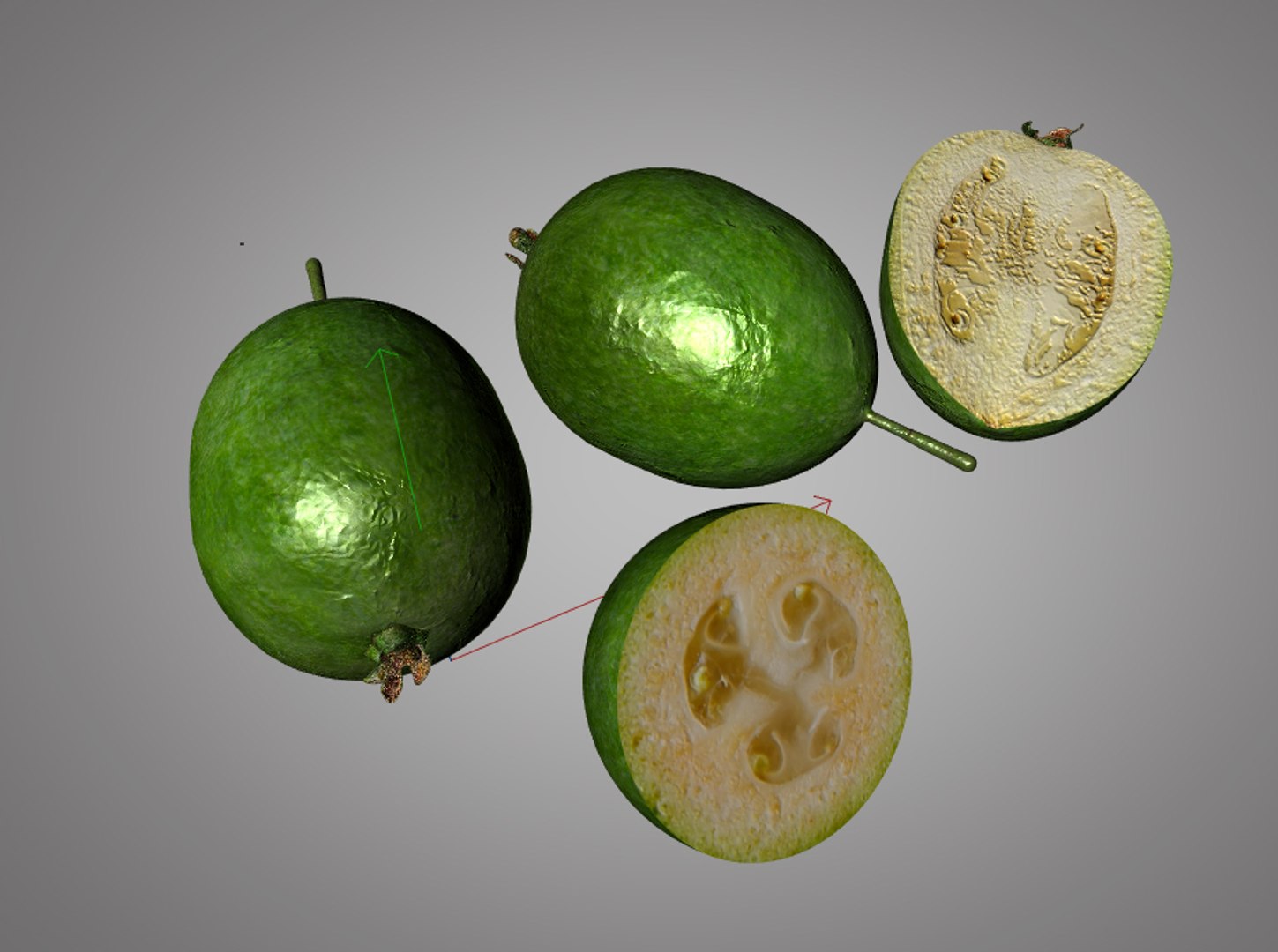 3D Model Fruits - TurboSquid 1541194