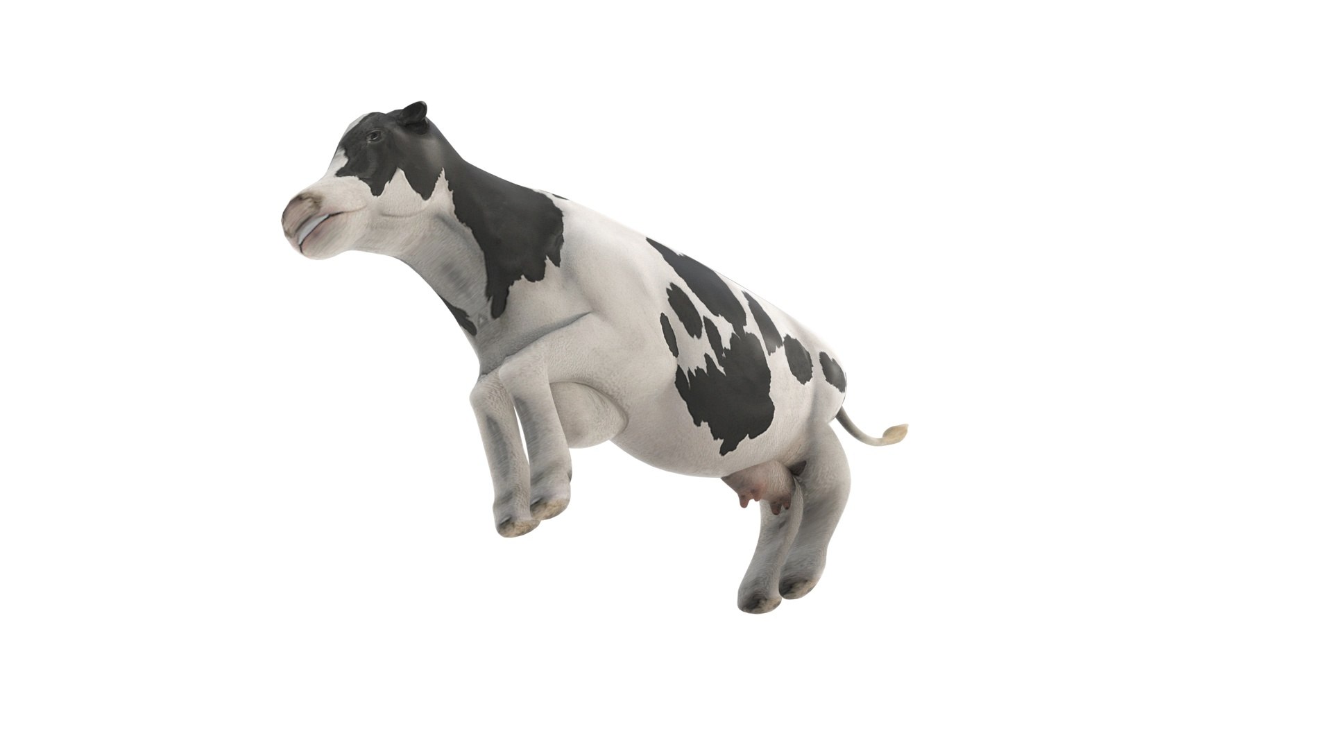 3D Cow - TurboSquid 1840748