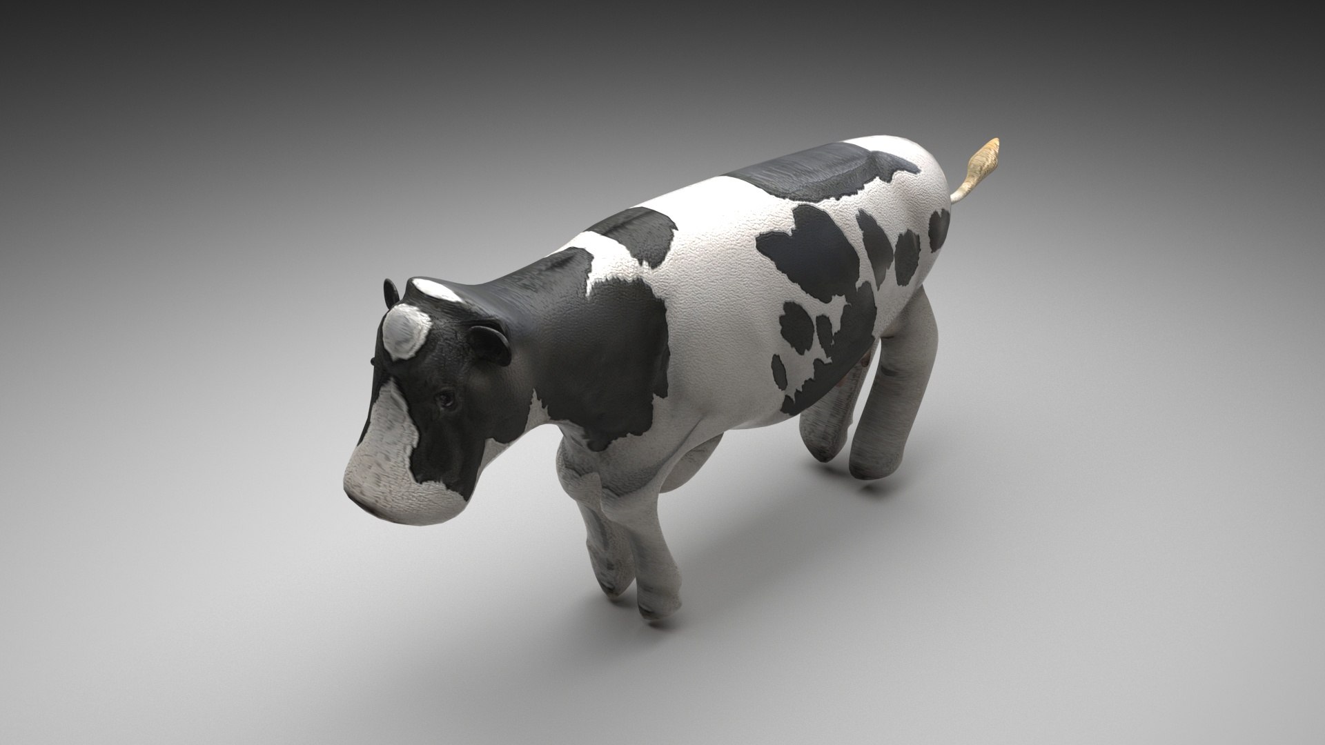 3D Cow - TurboSquid 1840748