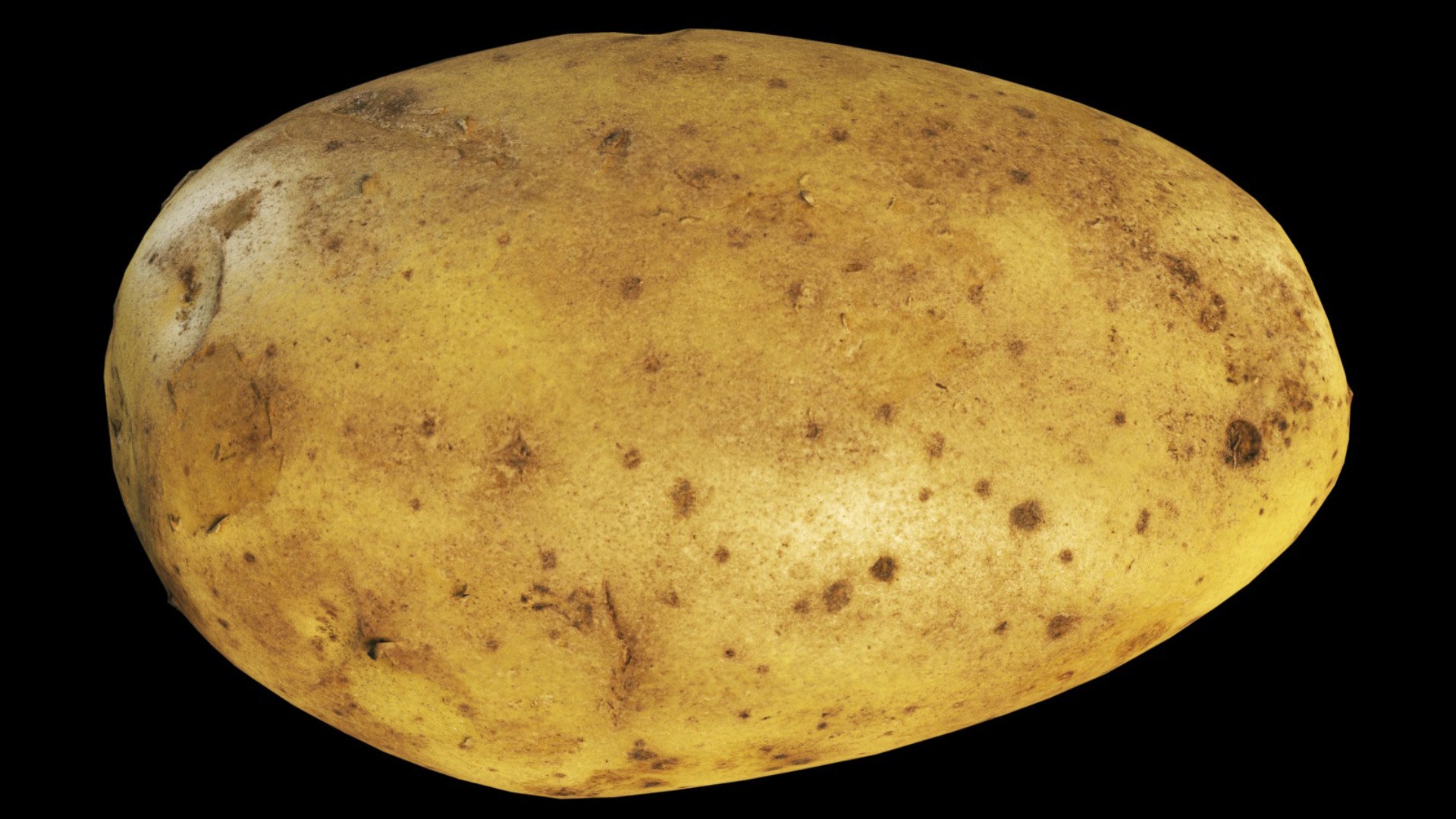 4k Potato 3D Model - TurboSquid 1775907
