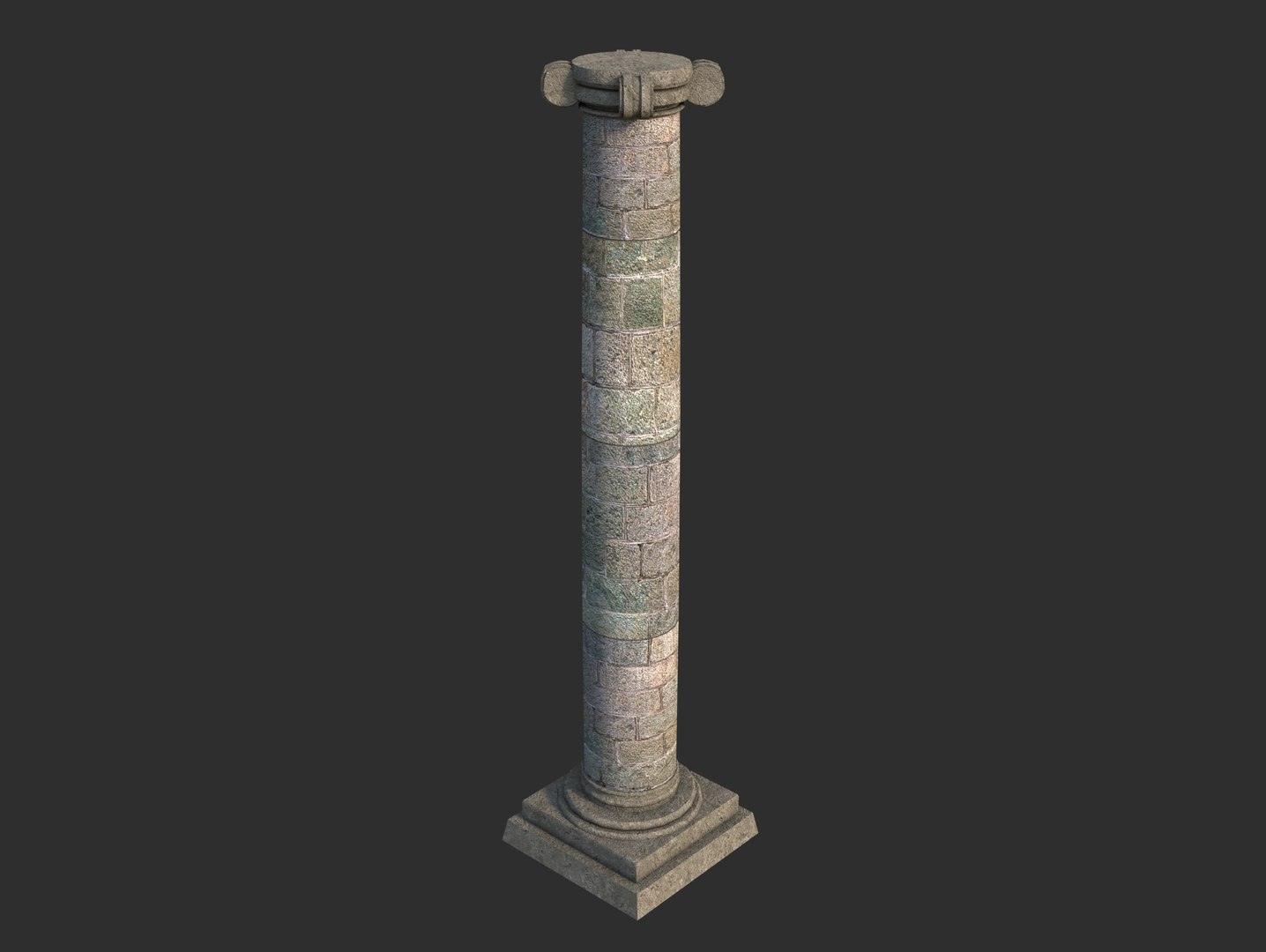 Free 3D Model Free Old Column - TurboSquid 2283380