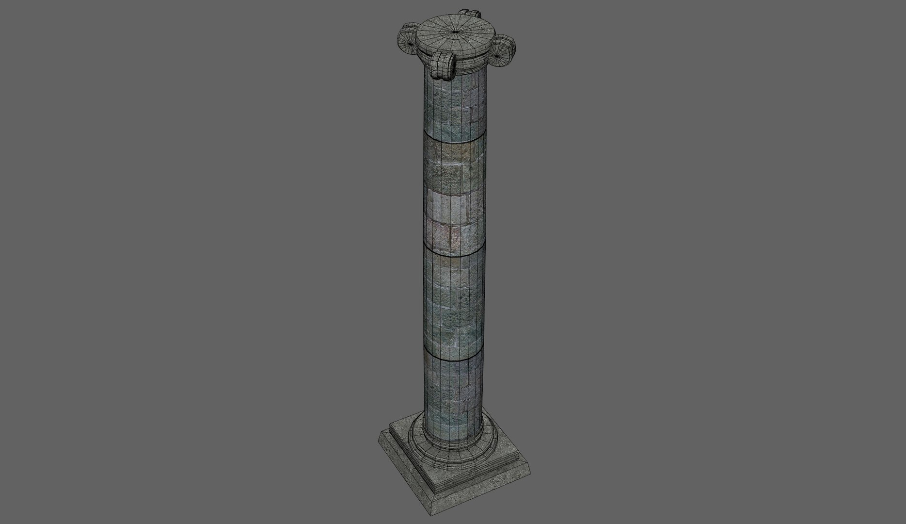 Free 3D Model Free Old Column - TurboSquid 2283380