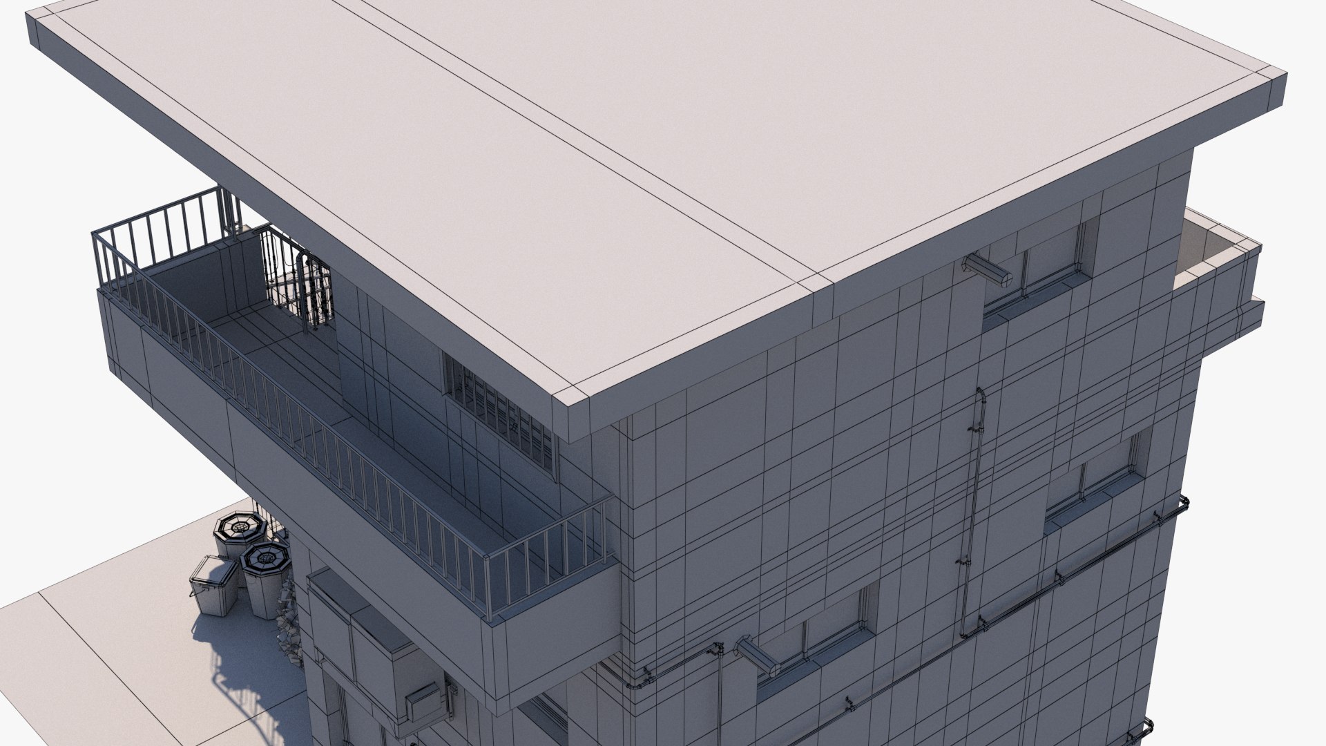 Korean Townhouse 3D model - TurboSquid 2033017