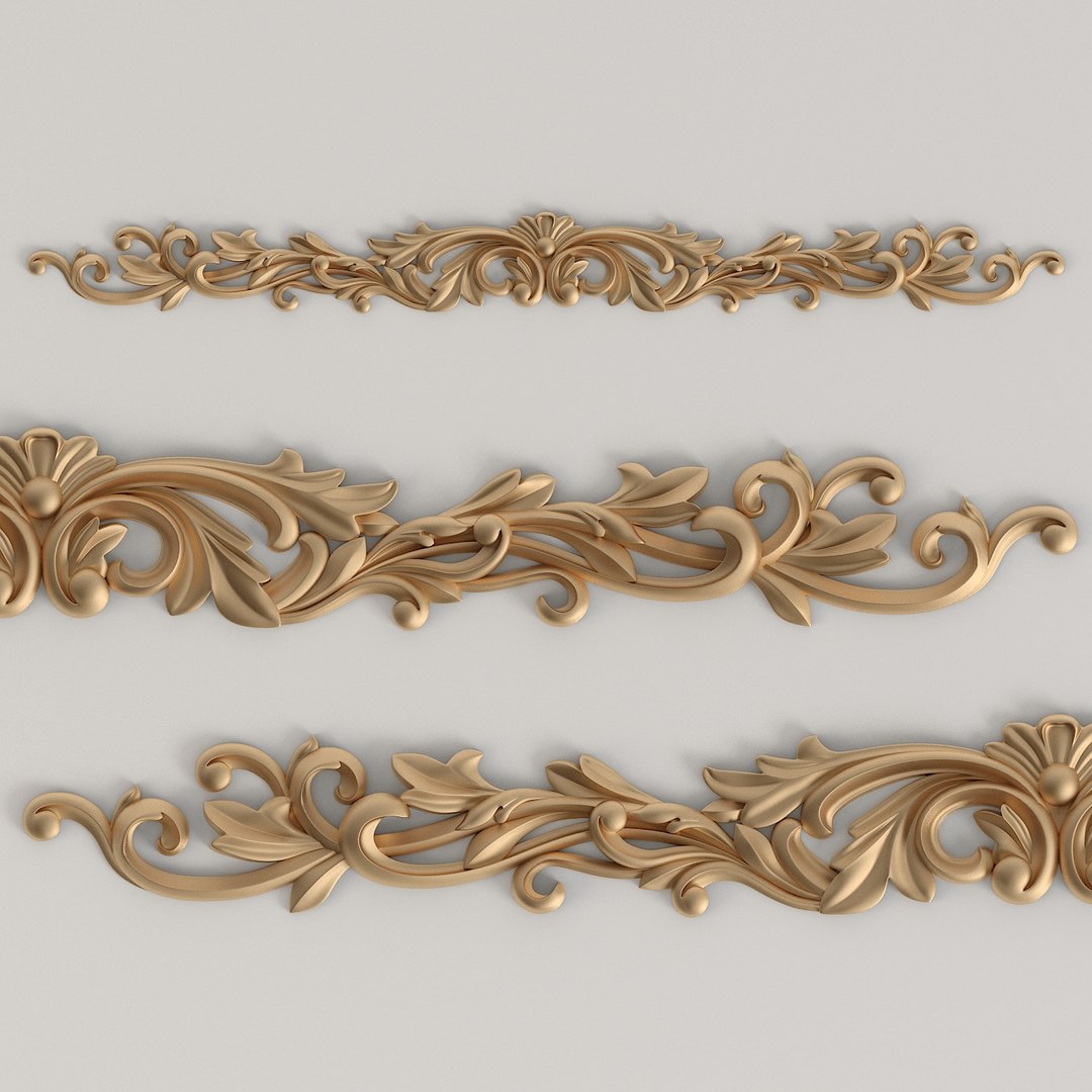 3D Model Horizontal Decor - TurboSquid 1571271